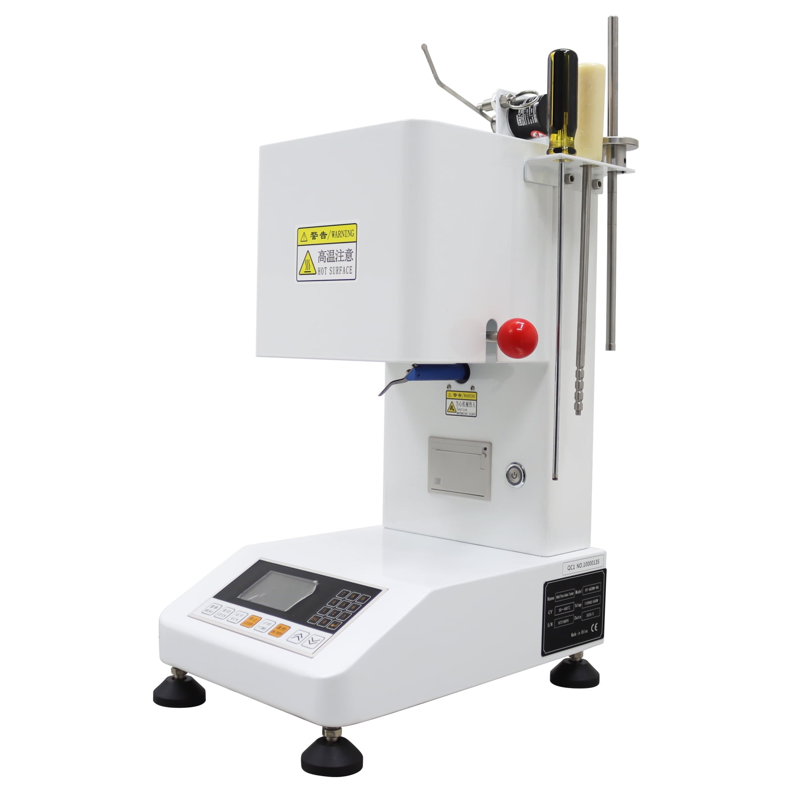 Automatic Melt Index Meter MFR Tester Lab Melt Flow Indexer Instrument ...