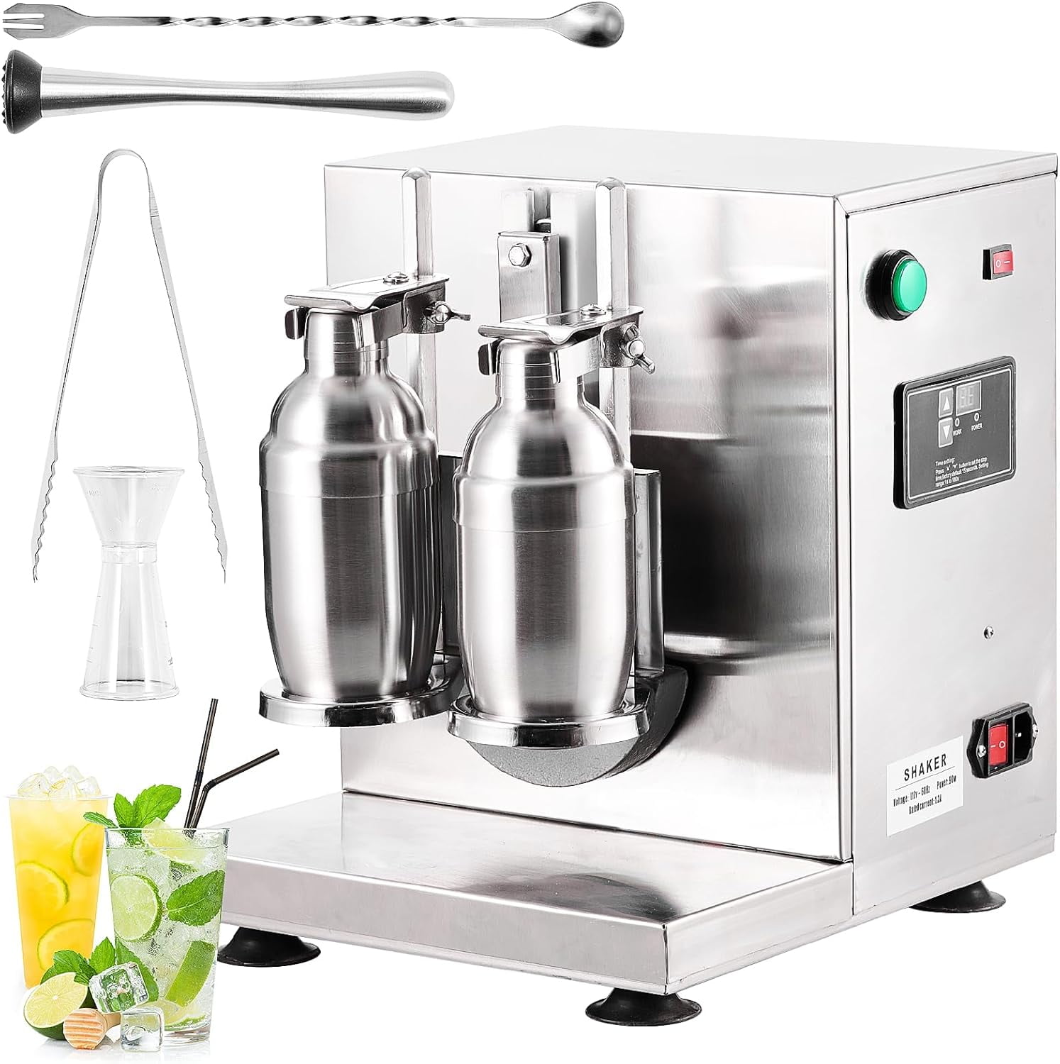 Automatic Milk Tea Shaking Machine, Electric Double Frame Milk Tea and ...