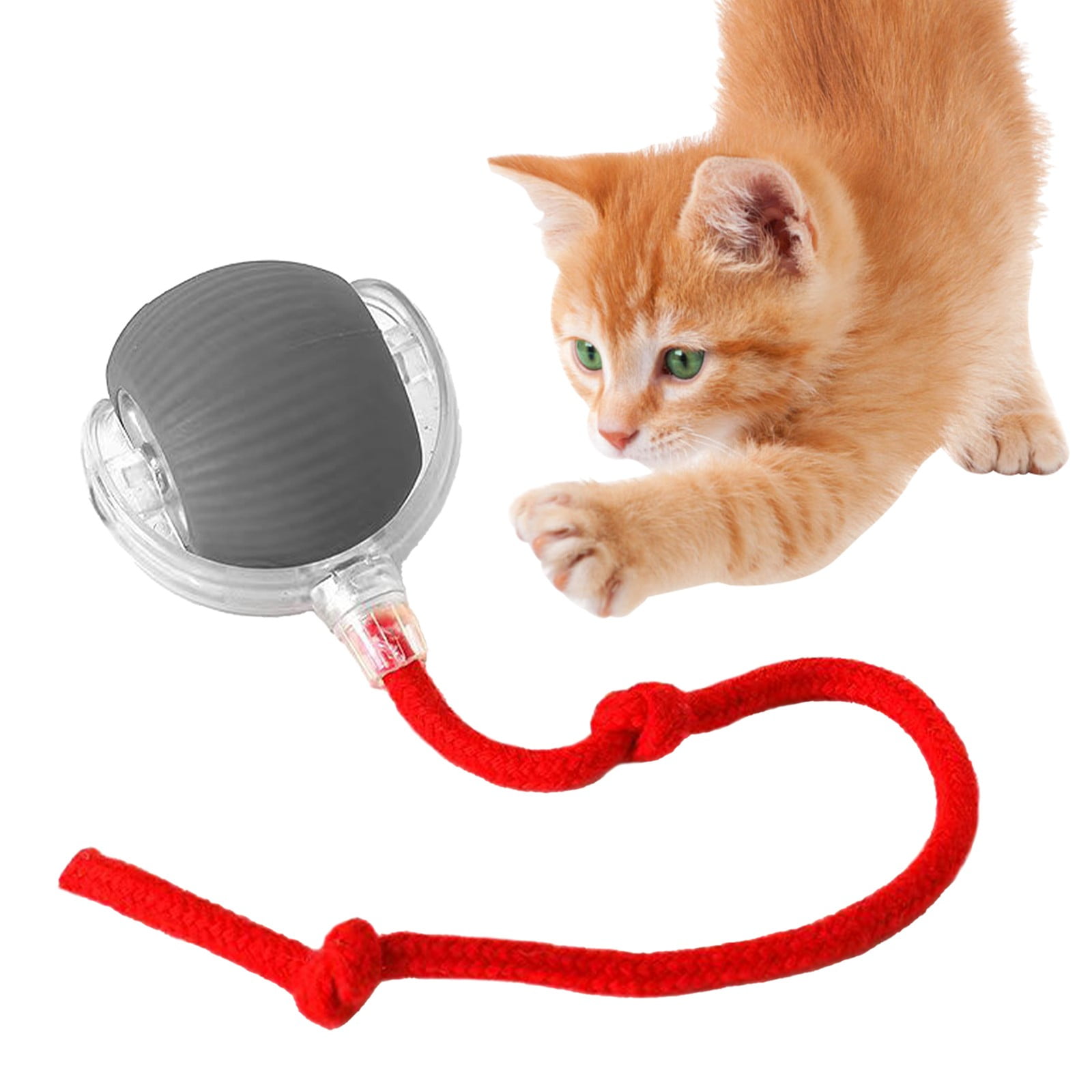 Automatic Motion Activated Cat Toy Ball, Interactive Rolling Kicker ...
