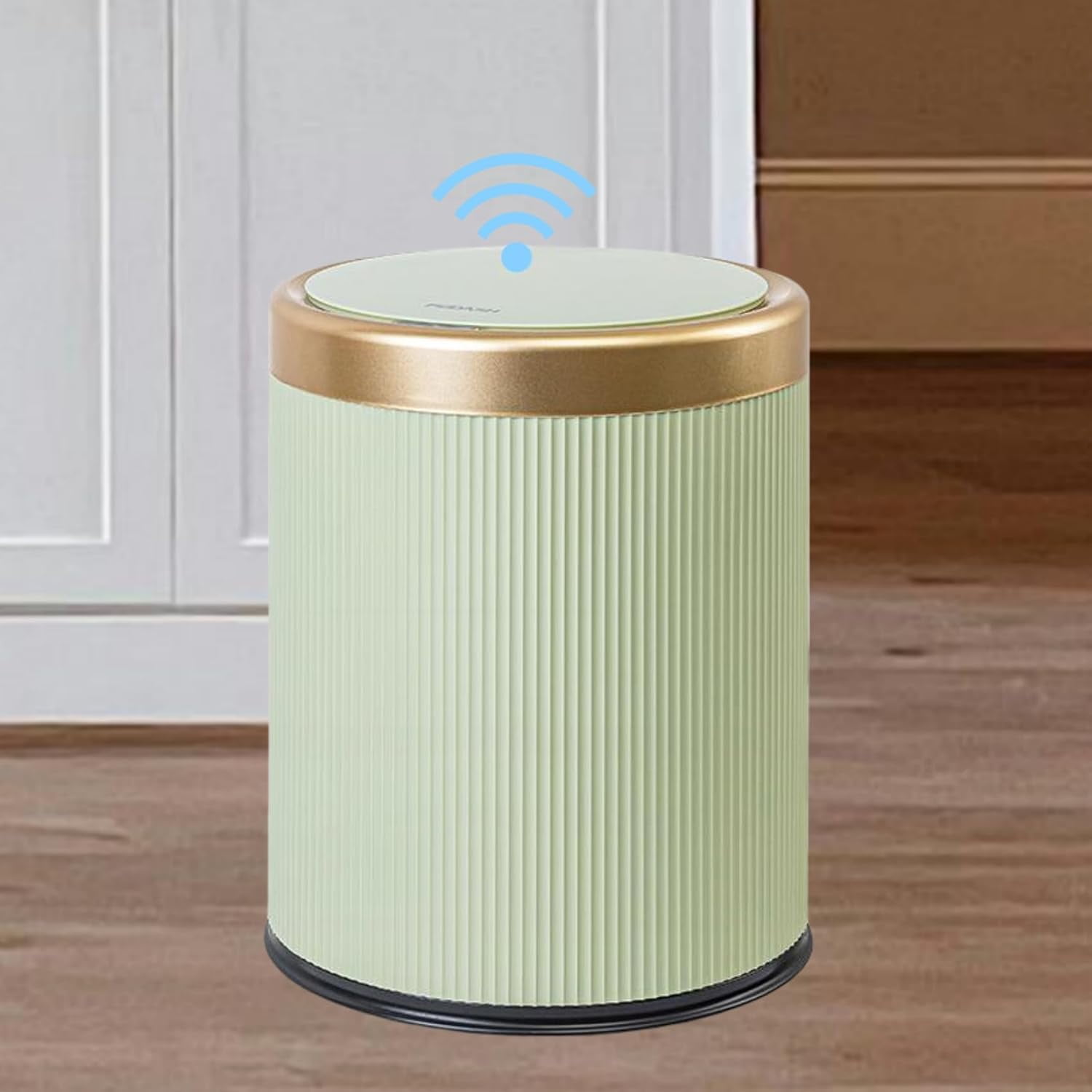 Automatic Motion Sensor Bathroom Trash Can with Lid, 10.5 Liter / 2.8 ...