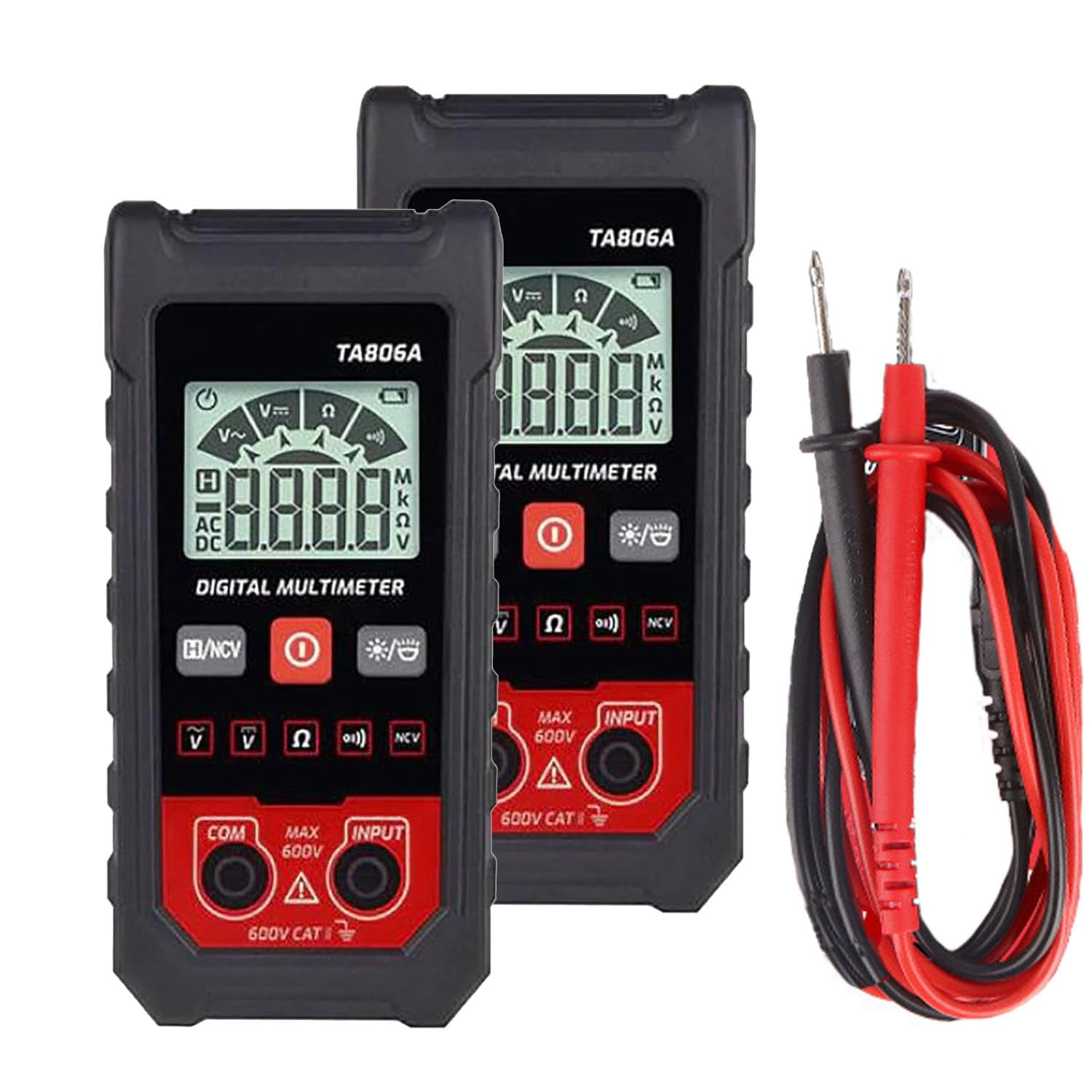 Automatic Multimeter, Compact Digital Multimeter Tester with Automatic ...