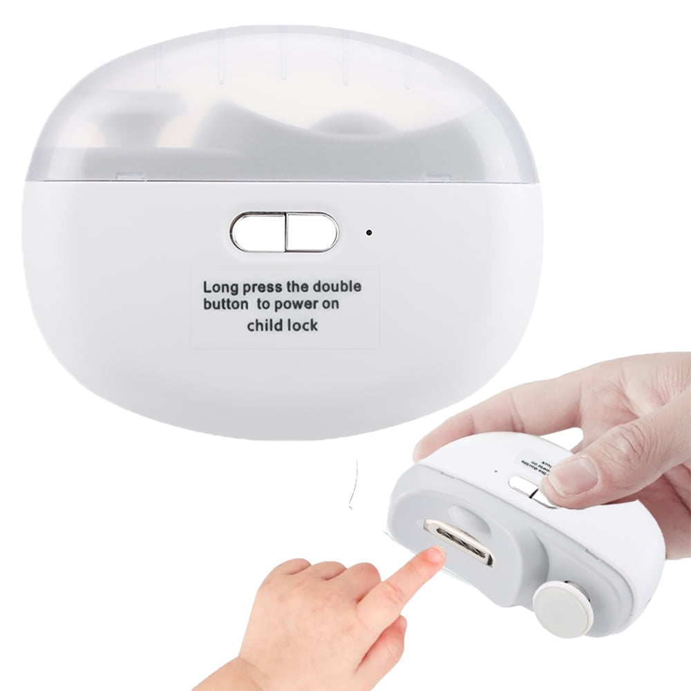 Automatic Nail Clipper, 2 In 1 Electric Polishing Automatic Nail ...