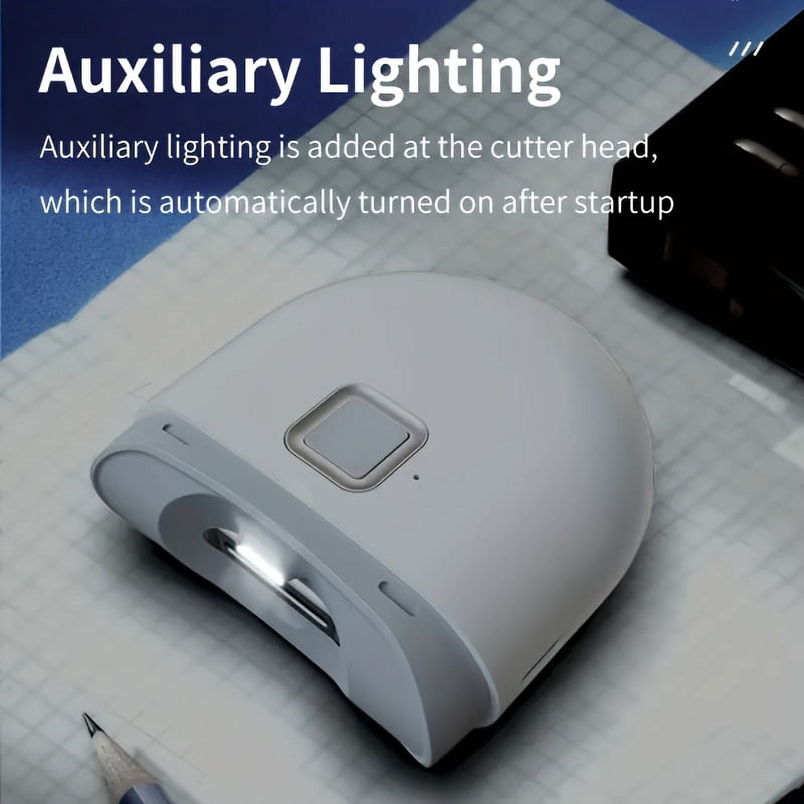 NOBRAND Automatic Nail Clipper with Rechargeable And Safe Lithium ...