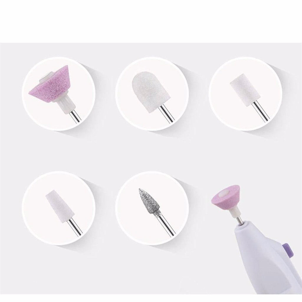 Automatic Nail Trimming Kit Electric Salon Manicure Pedicure Set New ...