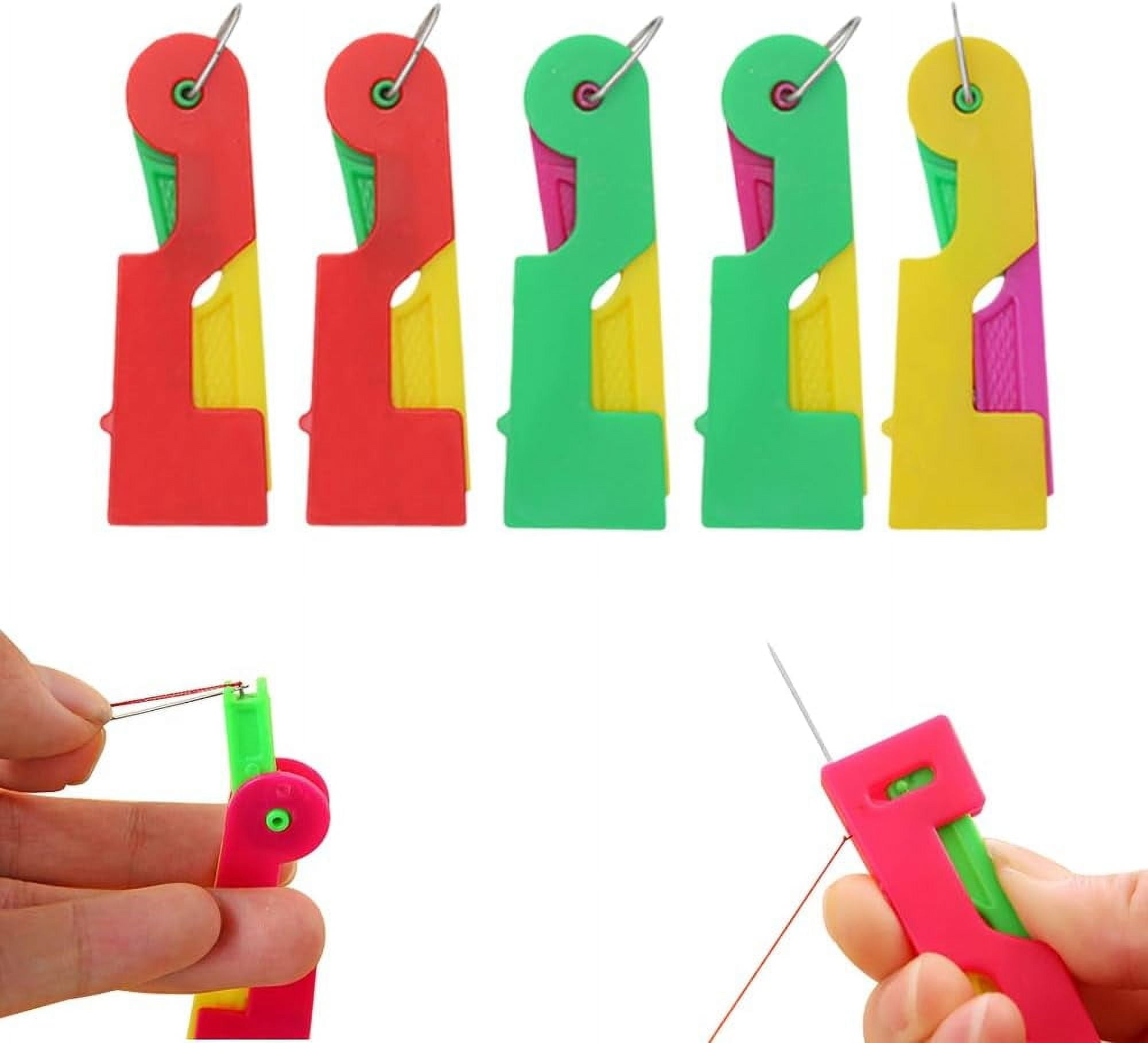 Automatic Needle Threader,5 Packs DIY Hand Sewing Machine,Threading Aid ...