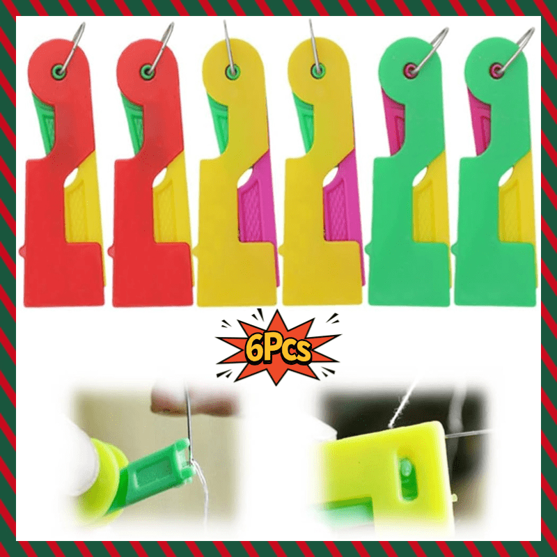 Automatic Needle Threader Set Easy Threading Tool - Easy-Use Sewing ...