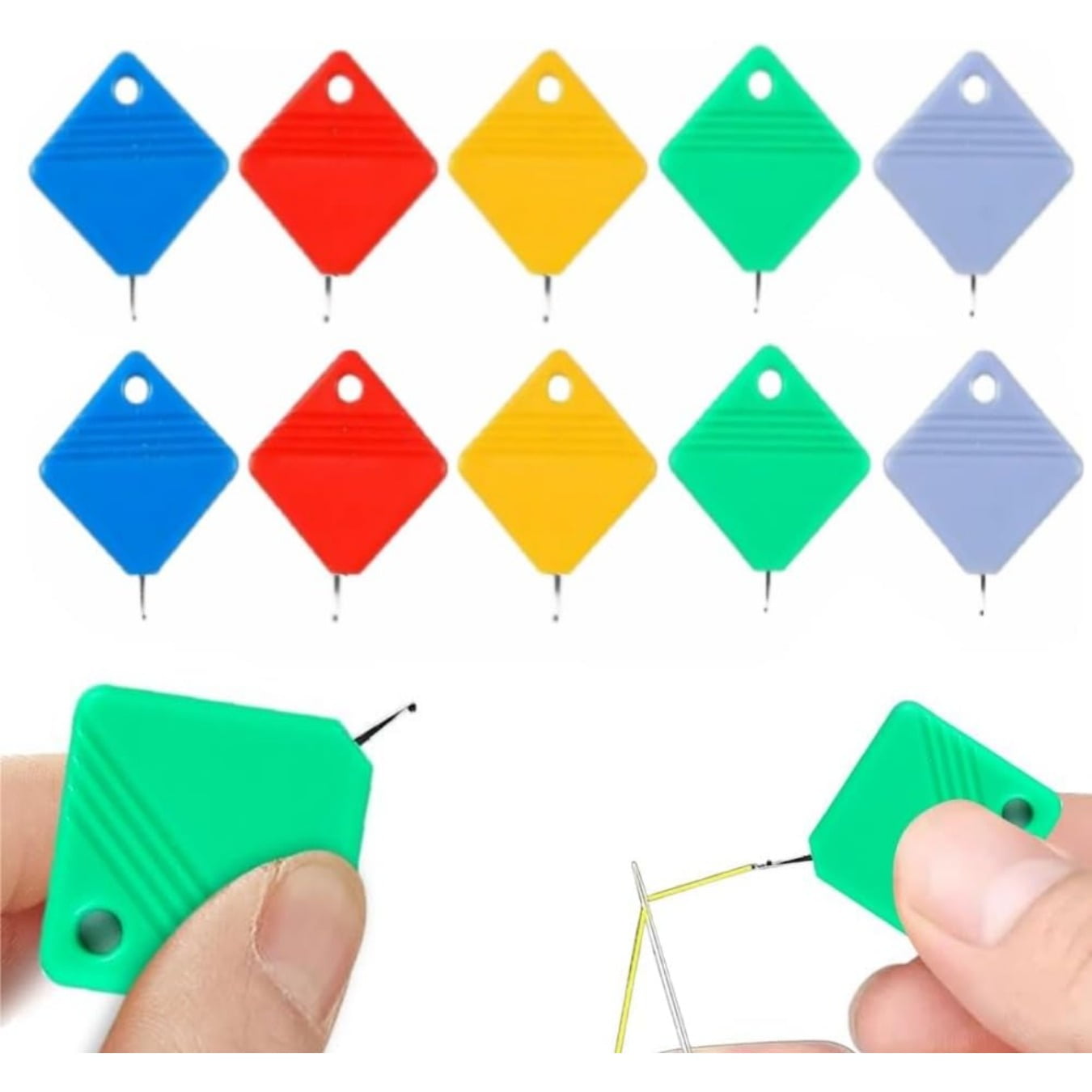 Automatic Needle Threaders for Hand Sewing, 2025 Upgrade Embroidery ...