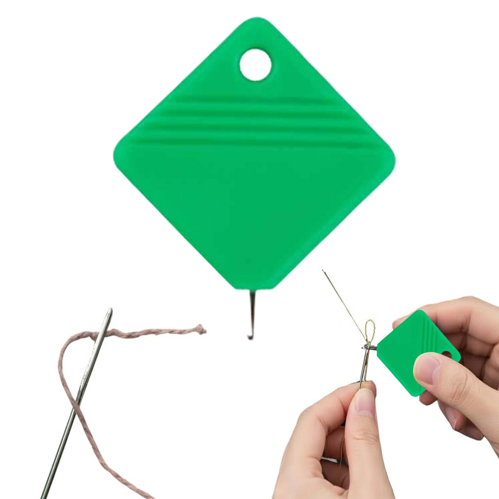 Automatic Needle Threaders - Square Threading Tool for All Needle Sizes ...