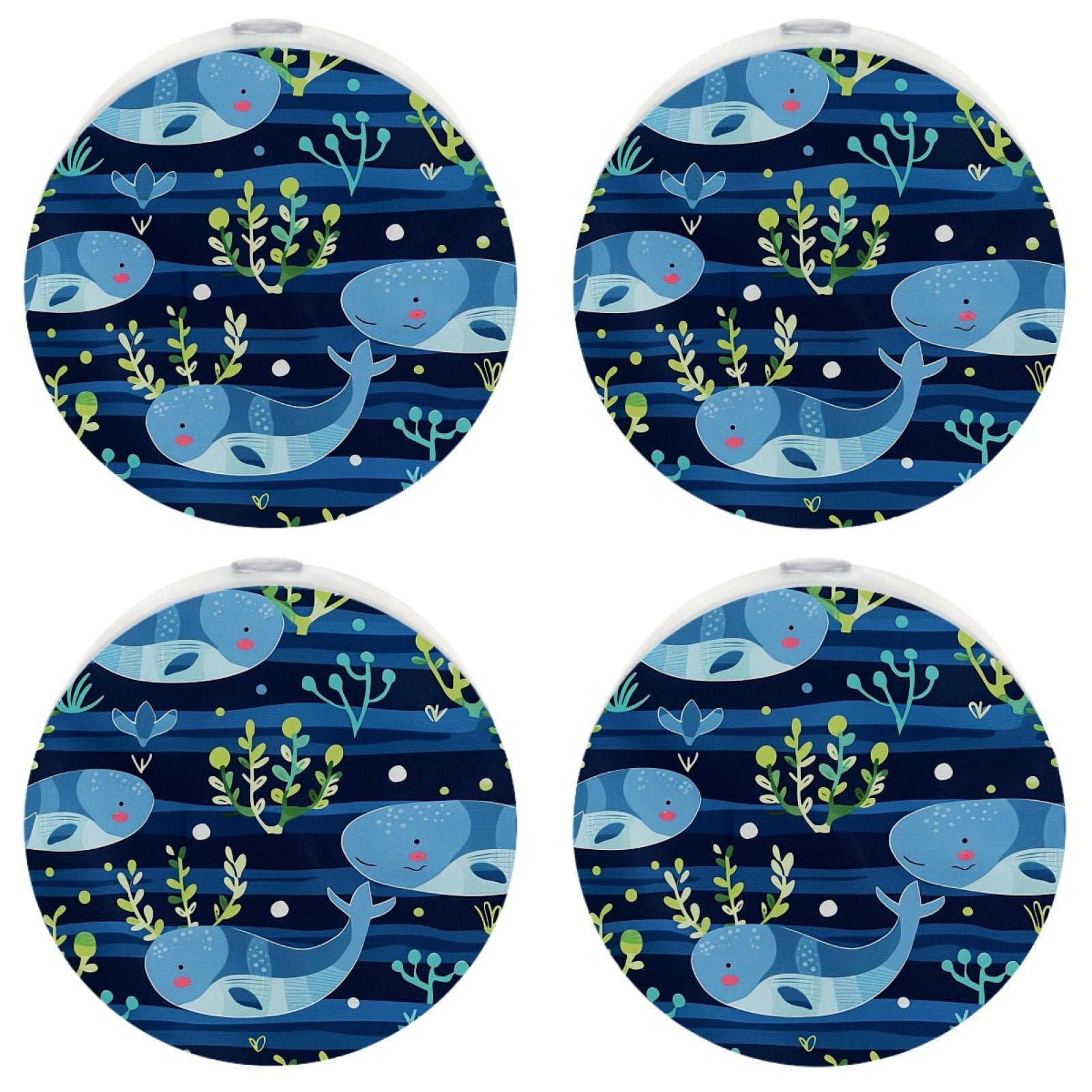 Automatic Night Lights Plug into Wall for Kids & Adults,Ocean Cartoon ...