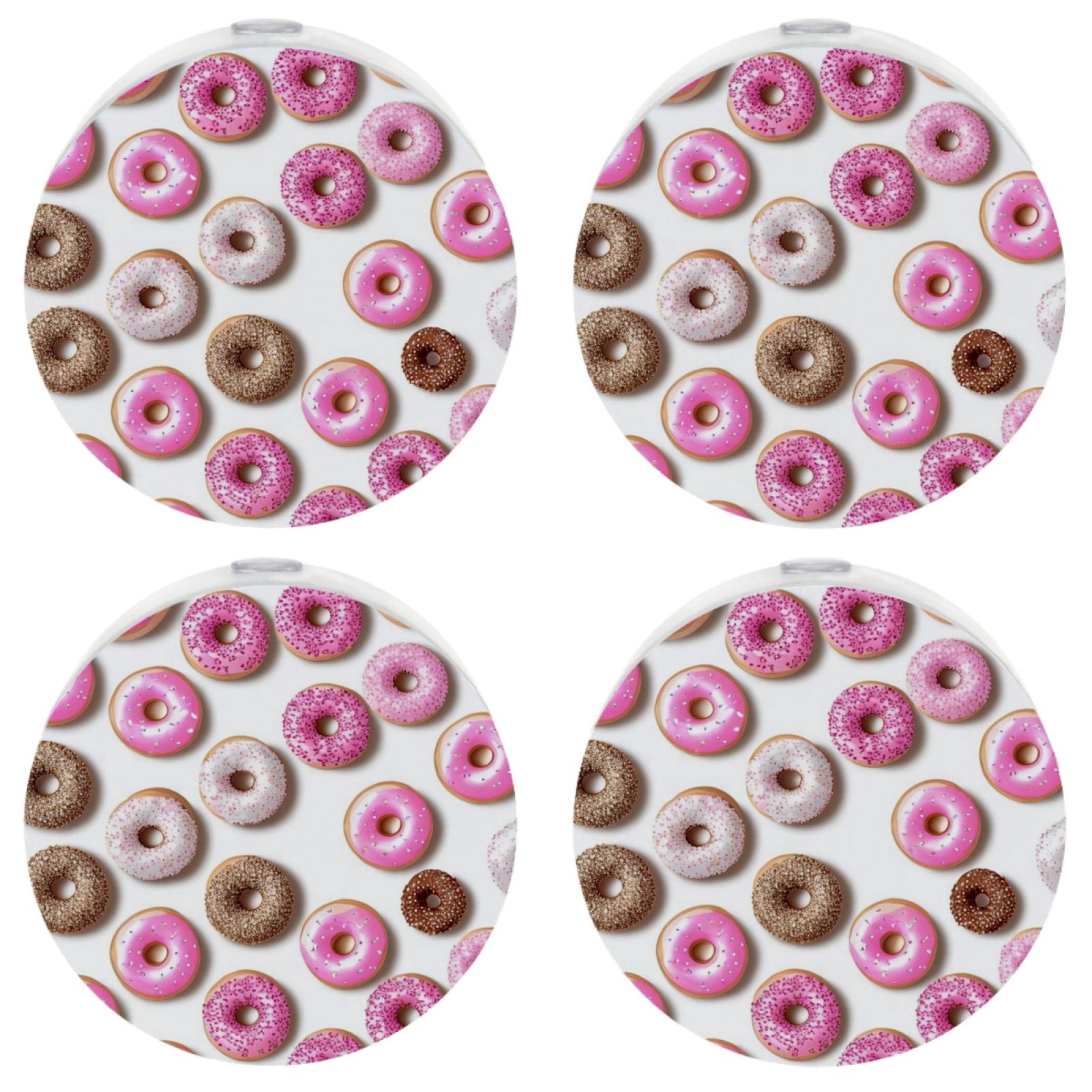 Automatic Night Lights Plug into Wall for Kids & Adults,Doughnut Dusk ...