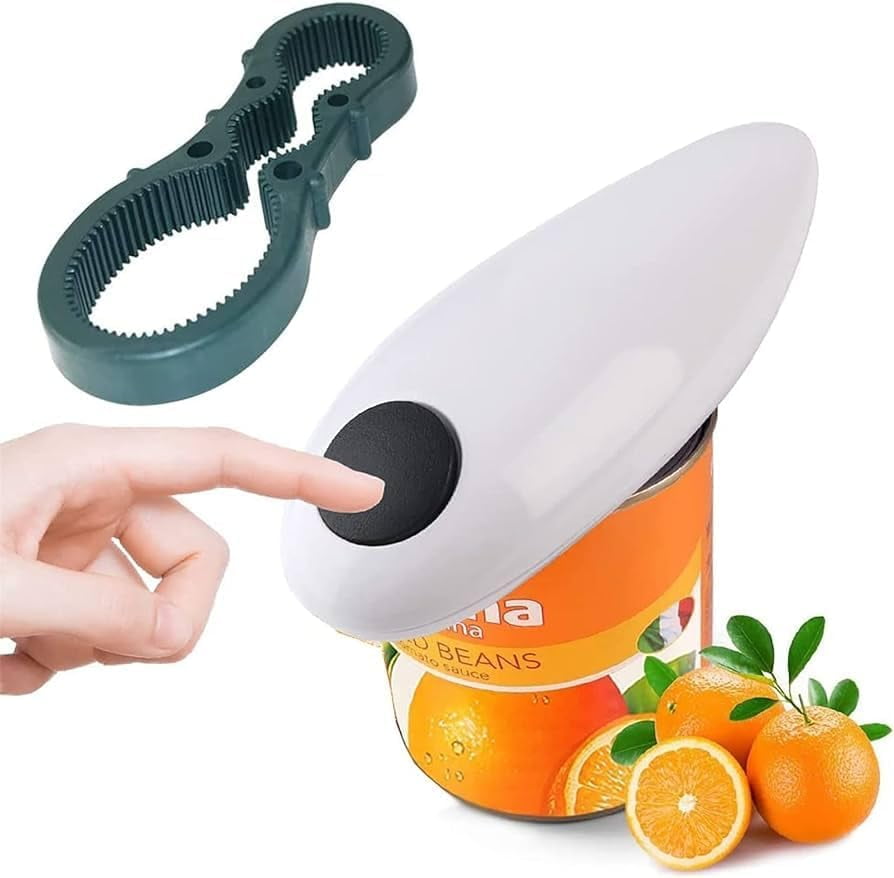 Automatic Opener Tool Cordless Battery Operated One Touch Can Opener ...