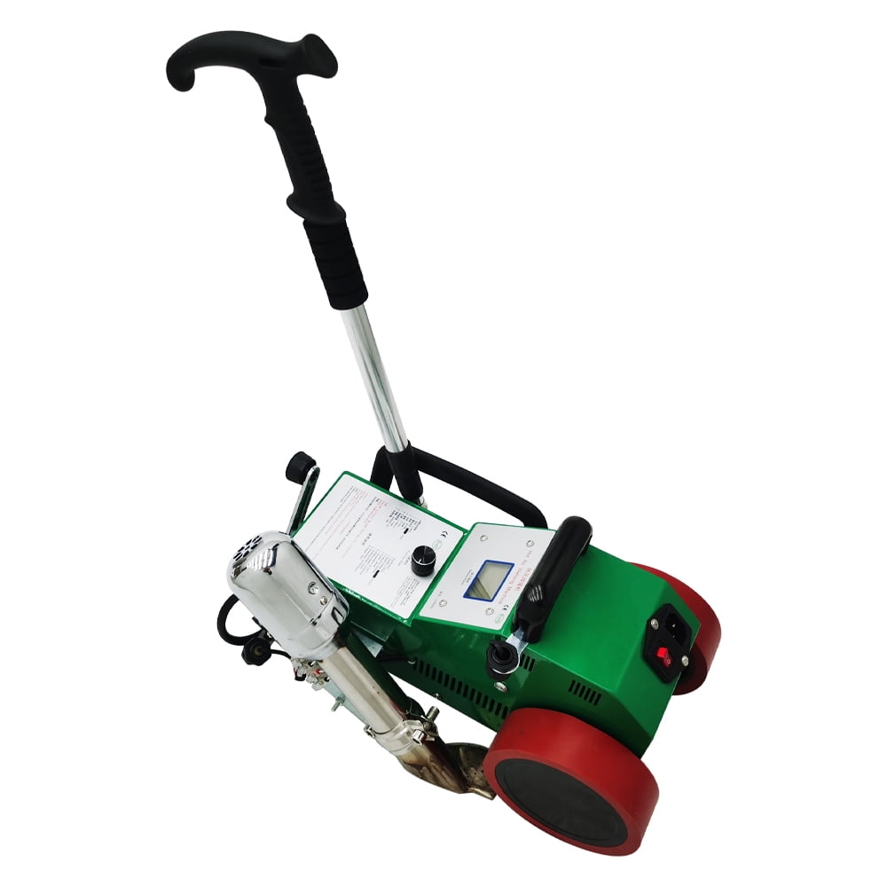 Automatic PVC Banner Welder Plastic Fabric Heat Jointer Hot Air Welding ...