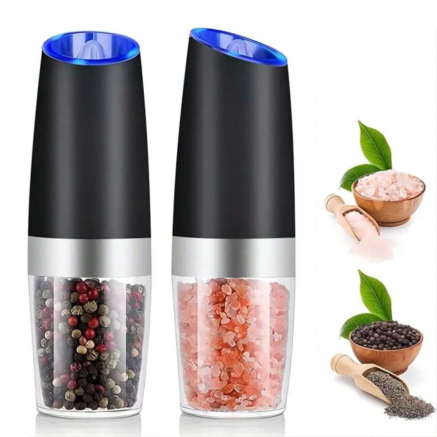 Automatic Pepper Grinder – Electric Salt and Pepper Grinder Set ...