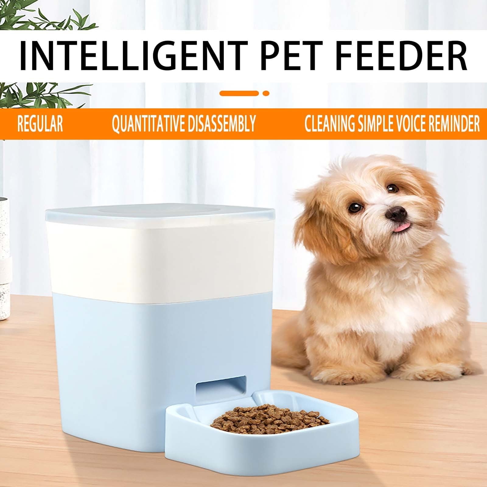 Automatic Pet Feeder For Cats And Dogs Portion Controlled Feeding ...