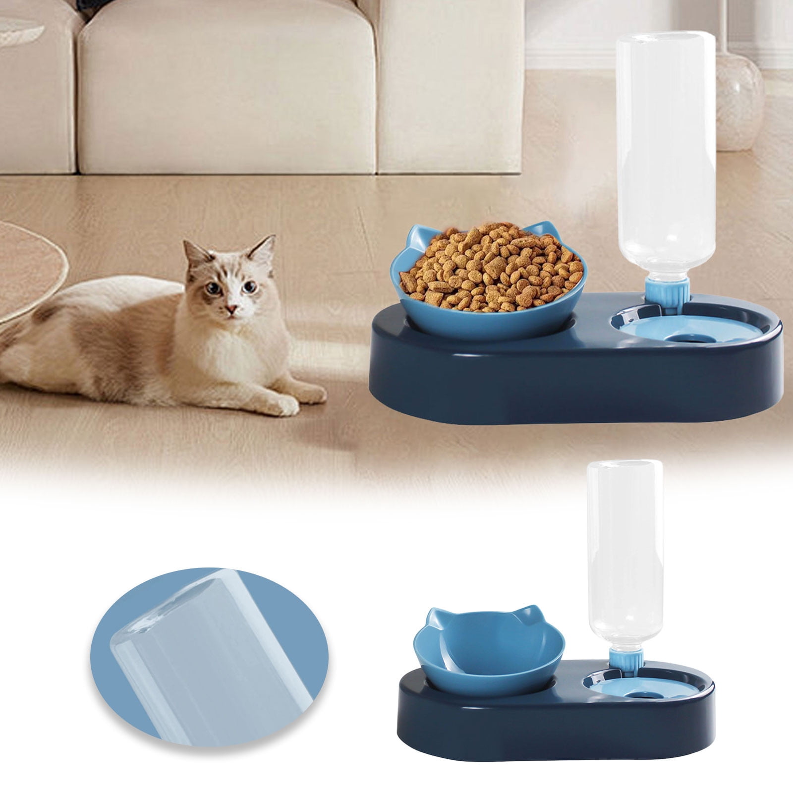 Automatic Pet Feeder Smart Timer Dispenser For Dogs Cats With Voice ...