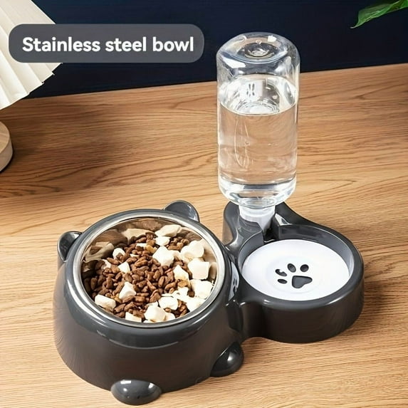 Automatic Pet Feeder and Water Dispenser, Integrated Feeding System for ...