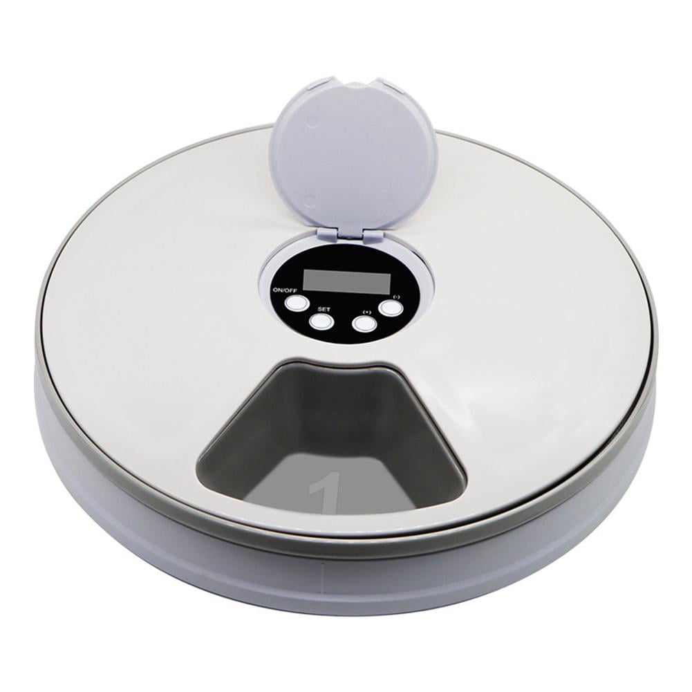 Automatic Pet Feeder with 6-Meal Timer, Electric Intelligent Design ...