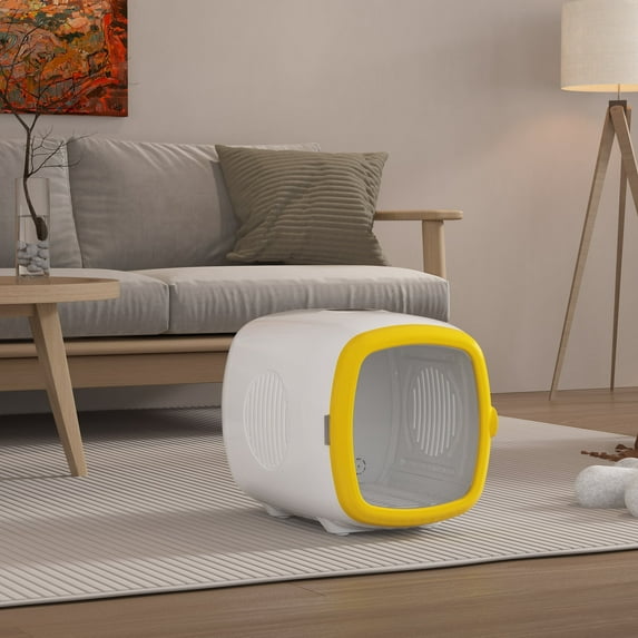 Automatic Pet Hair Dryer Box, 70L Dual Motor Fans Blower for Cats and ...