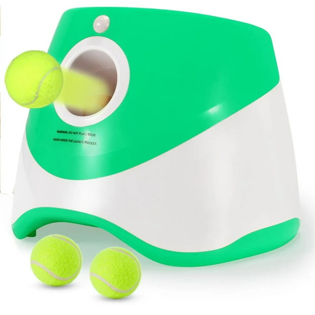 Automatic Indoor Small Pet Thrower: Active Dog Catapult Ball Launcher ...