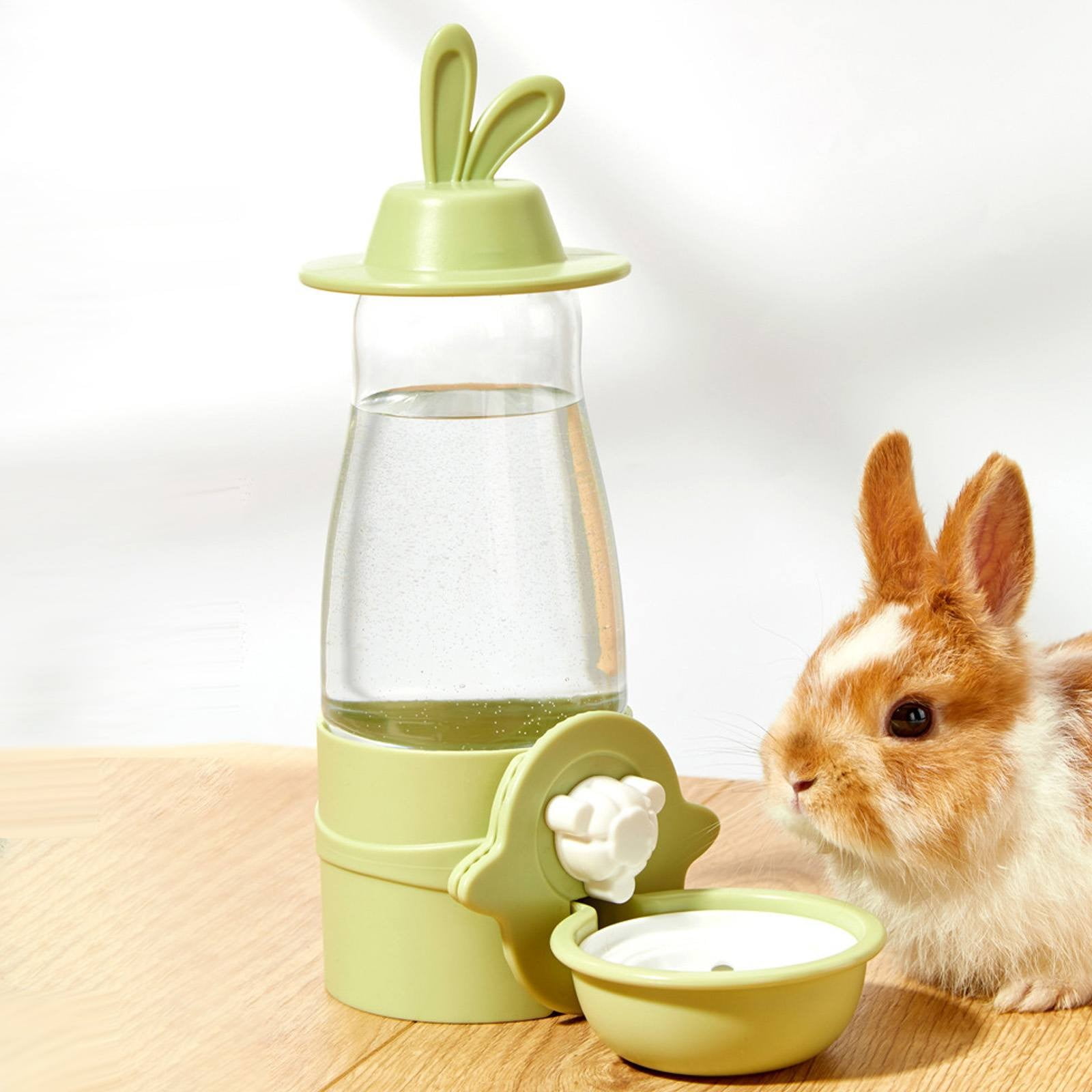 Automatic Pet Water Dispenser,Rabbit Ears Water Bottle,Hanging Small ...