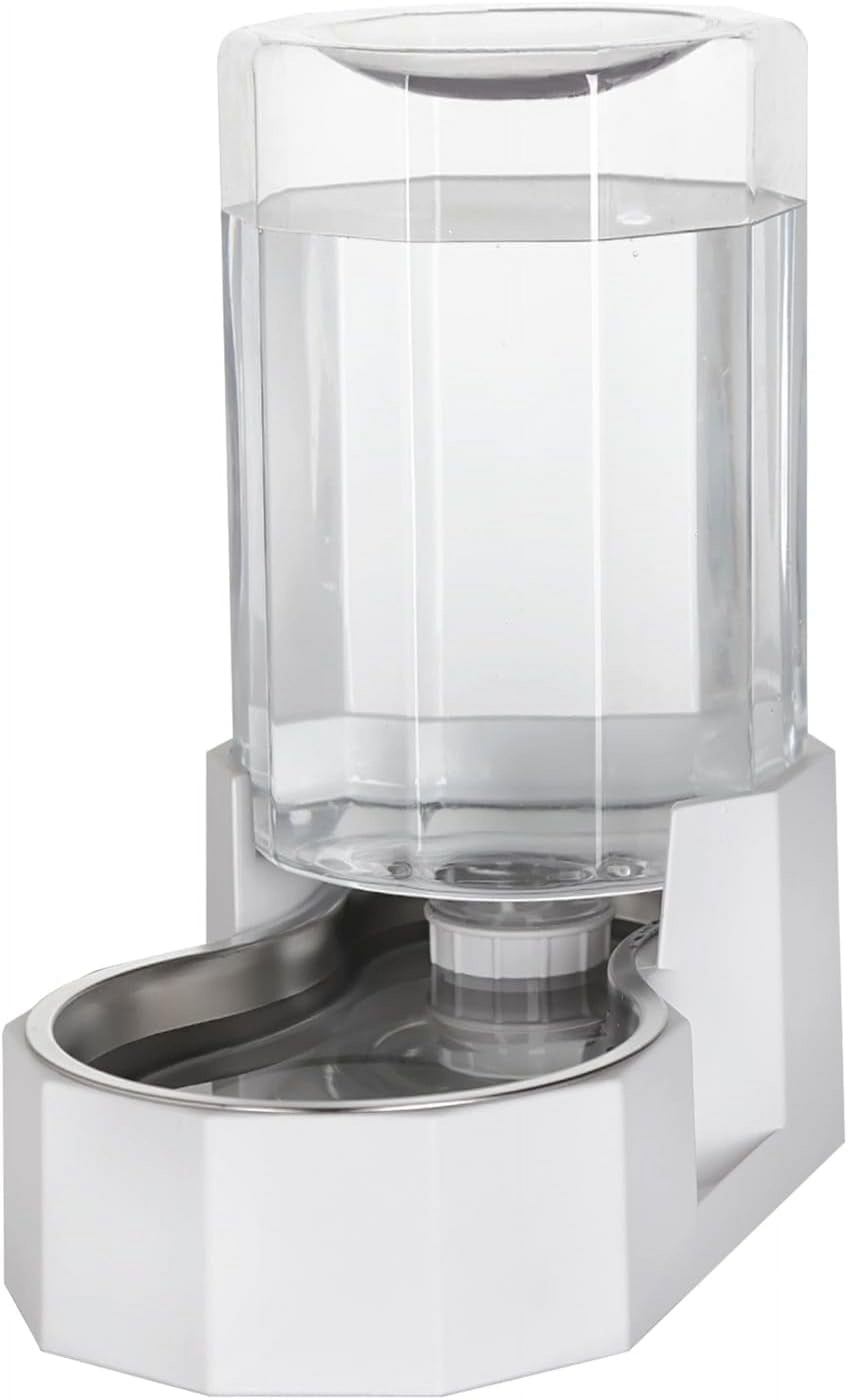 Automatic Pet Water Dispenser with Stainless Steel Bowl, Gravity ...