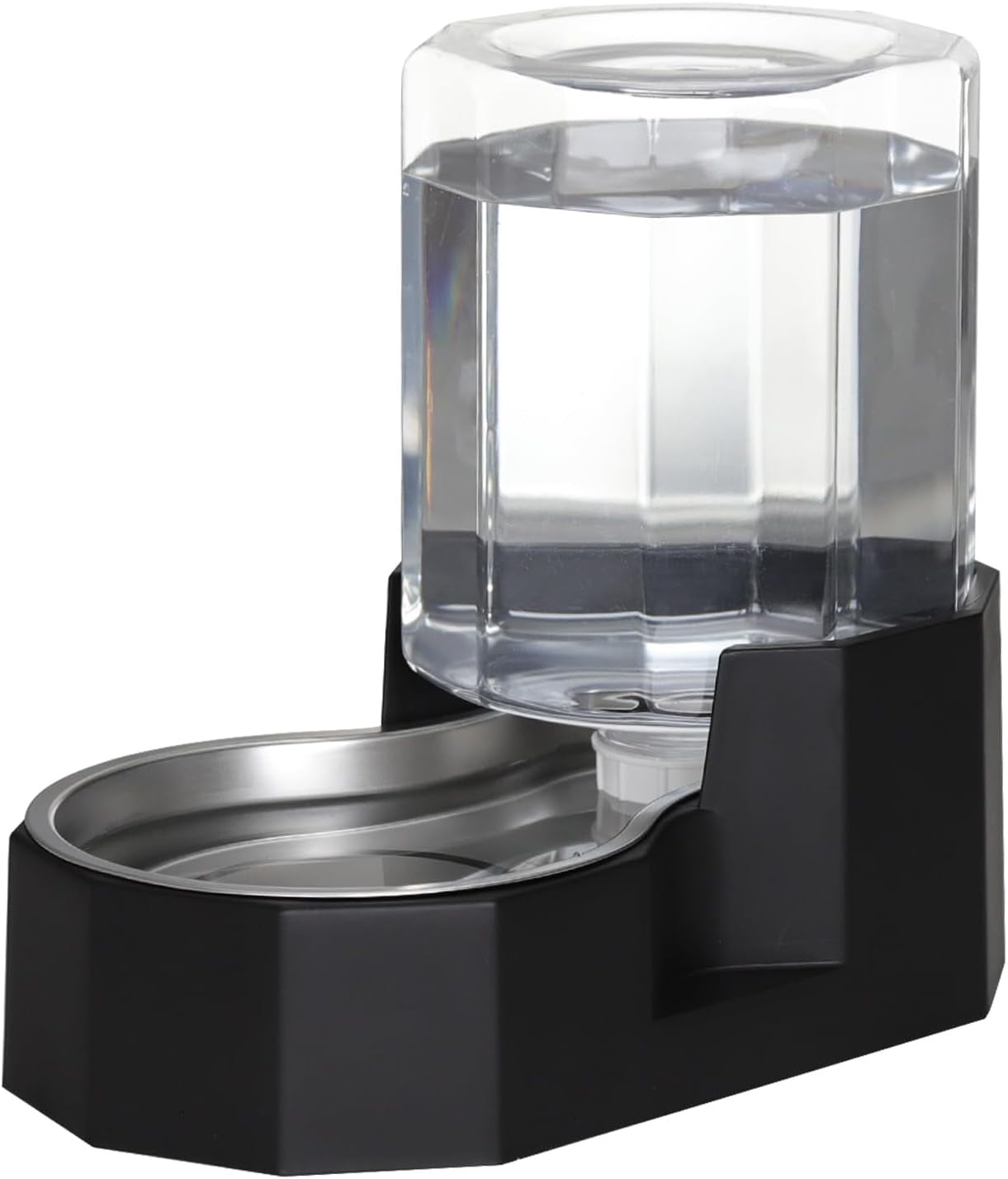 Automatic Pet Water Dispenser with Stainless Steel Bowl, Gravity ...