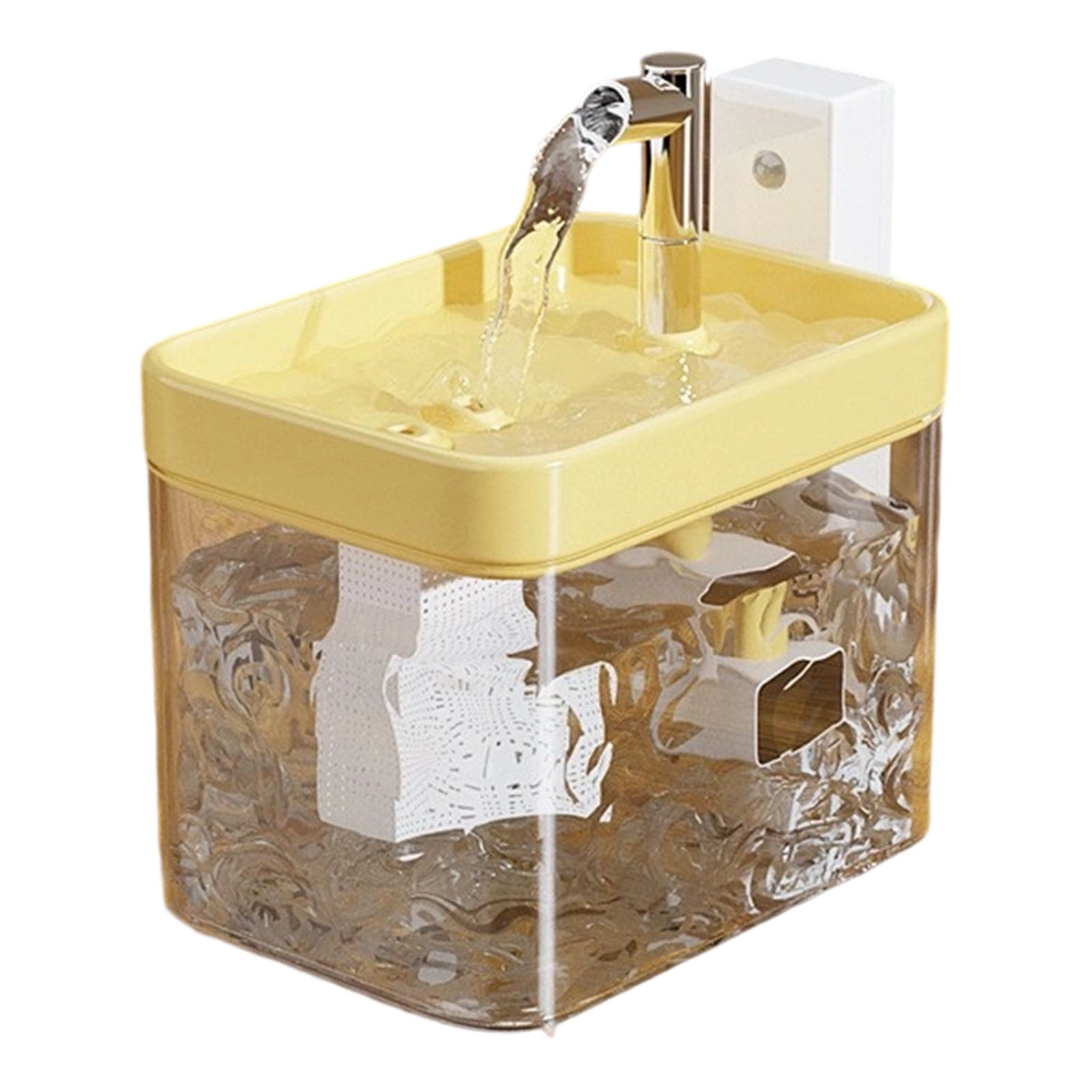 Automatic Pet Water Fountain - 1.5L/50oz Quiet Circulating Cat & Dog ...