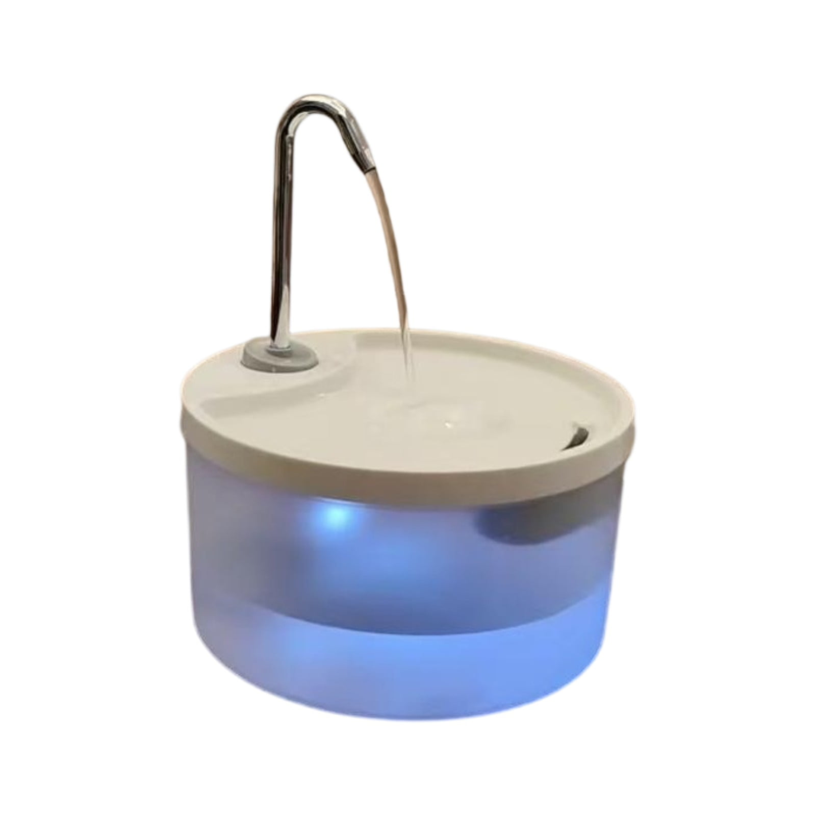 Automatic Pet Water Fountain with LED Light Large Capacity Quiet Pump ...