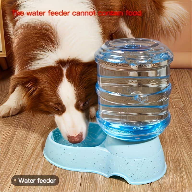 Automatic Pets Feeder Food Water Dispenser Detachable Cats Dogs Puppy ...