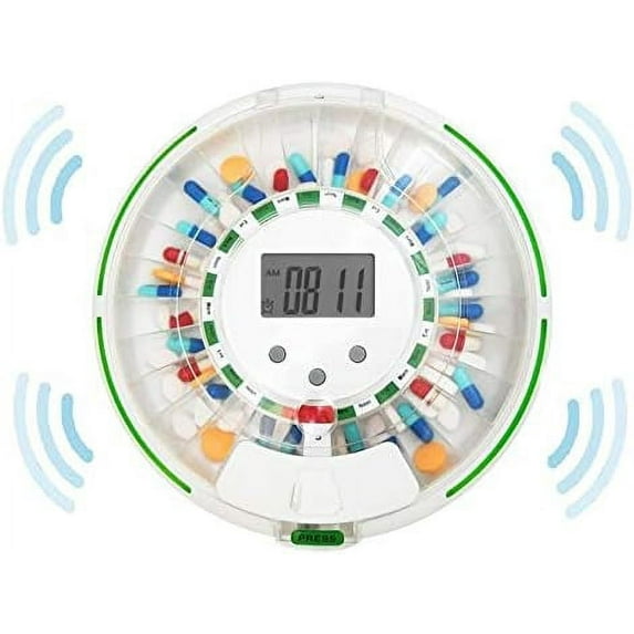 Automatic Pill Dispenser – 28-Day Electronic Medication Planner ...