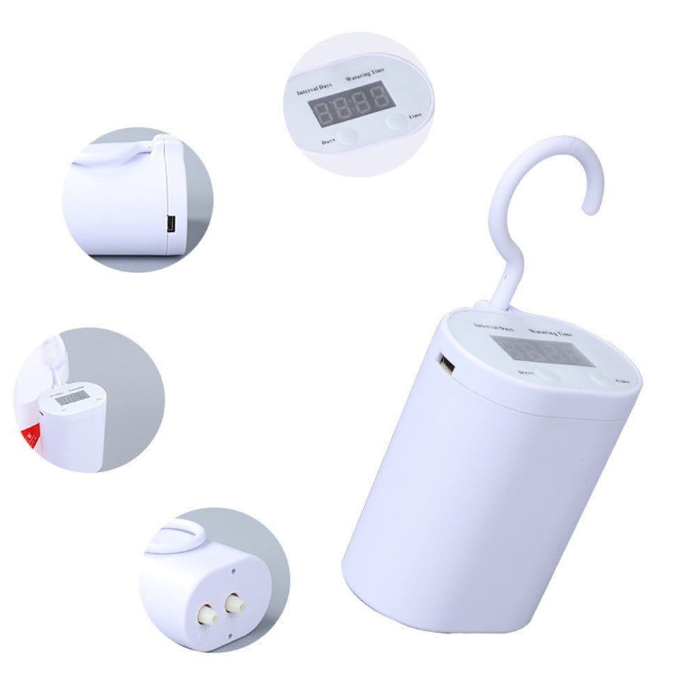 Automatic Plant Flower Watering Pump 2/8/12 Head Pump Timer Watering ...
