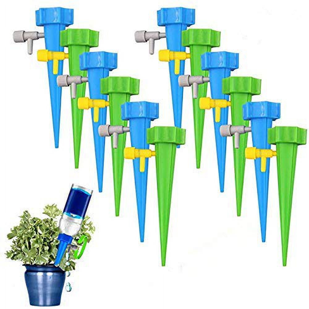 Automatic Plant Waterer Device, 12 PCS Adjustable Holiday Self Plant ...