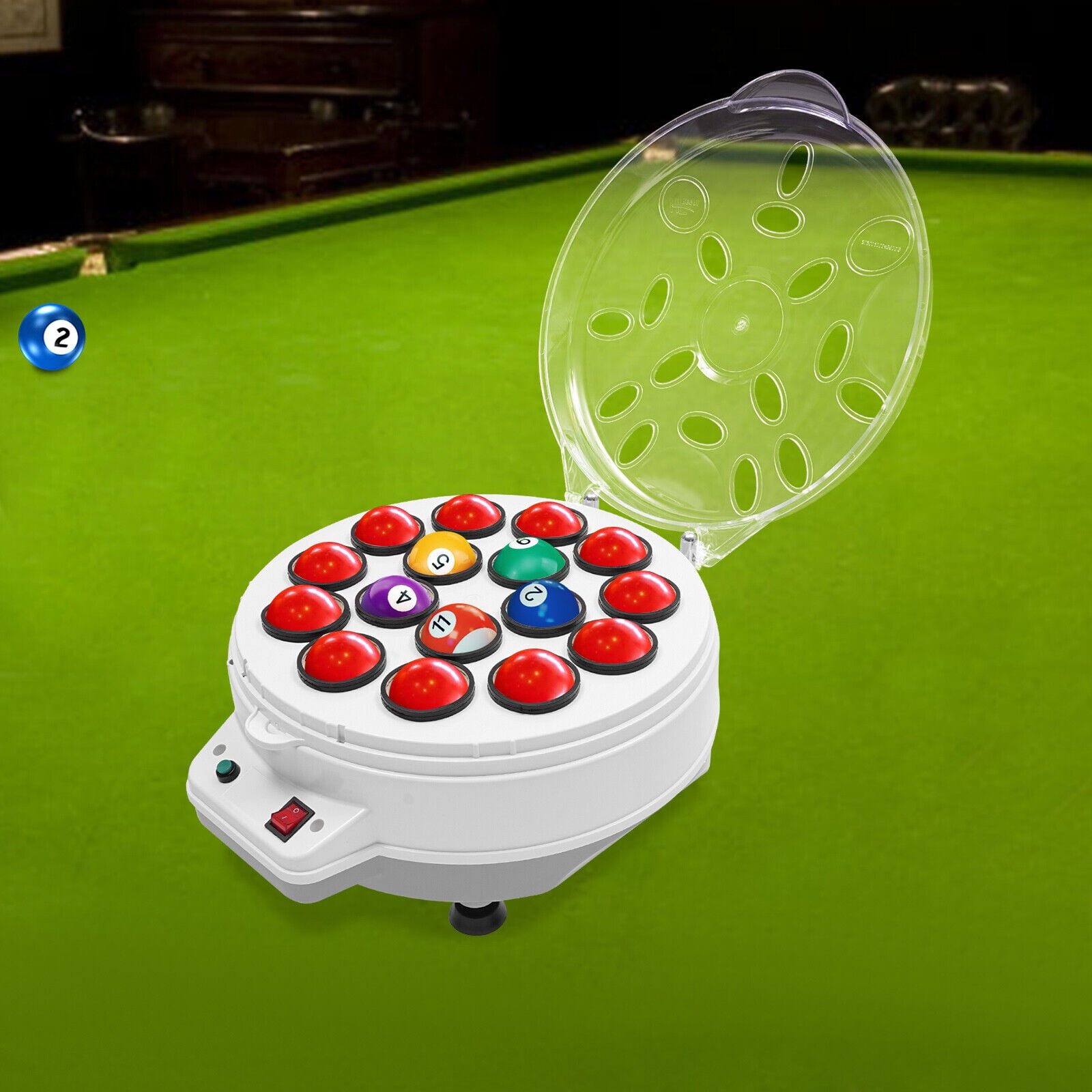 Automatic Pool Balls Cleaner/Snooker Cleaner 16 Balls Billiard Ball ...