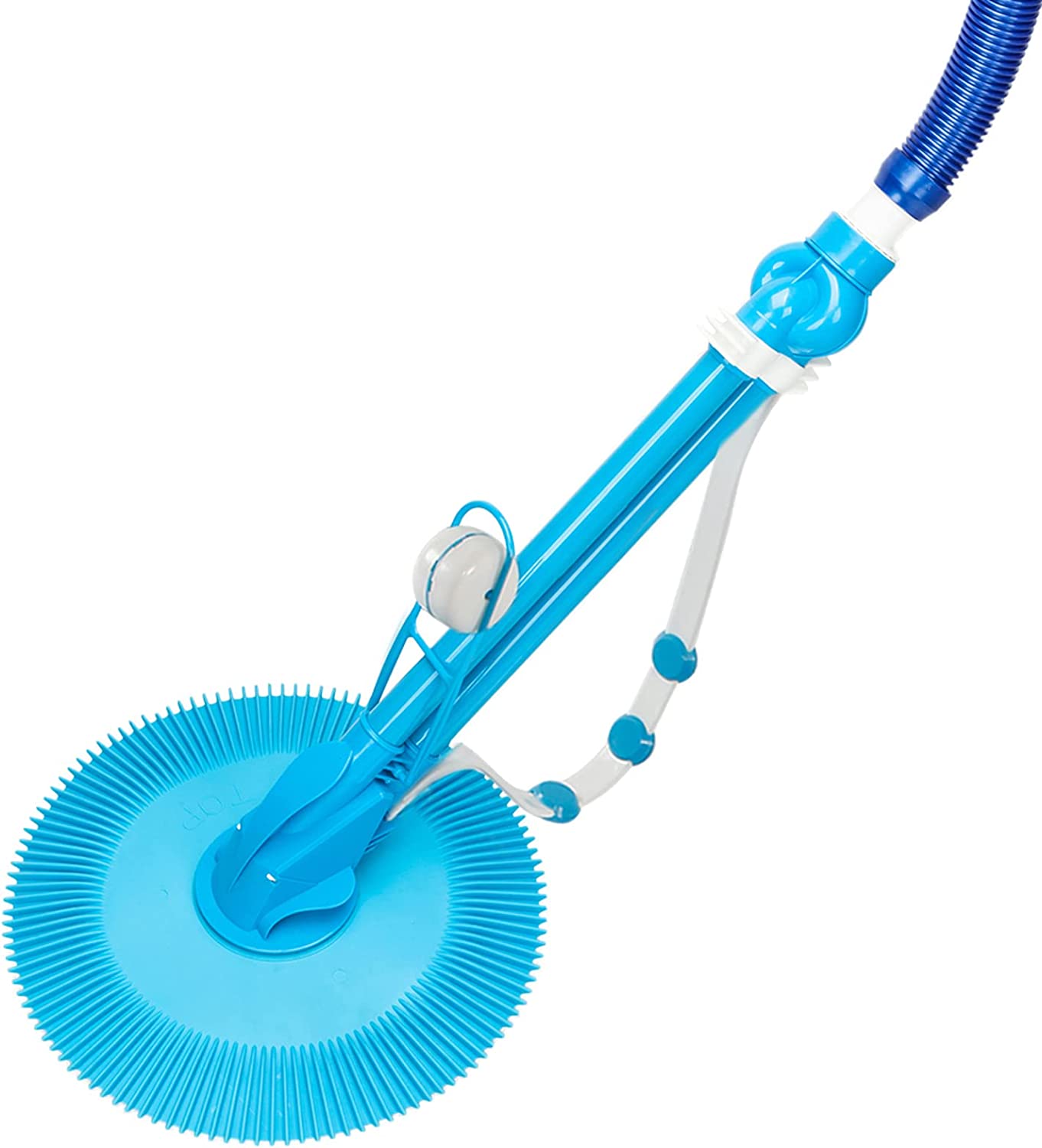 Automatic Pool Vacuum Cleaner w/ 10 Hose, Powerful Sunction Fit for ...