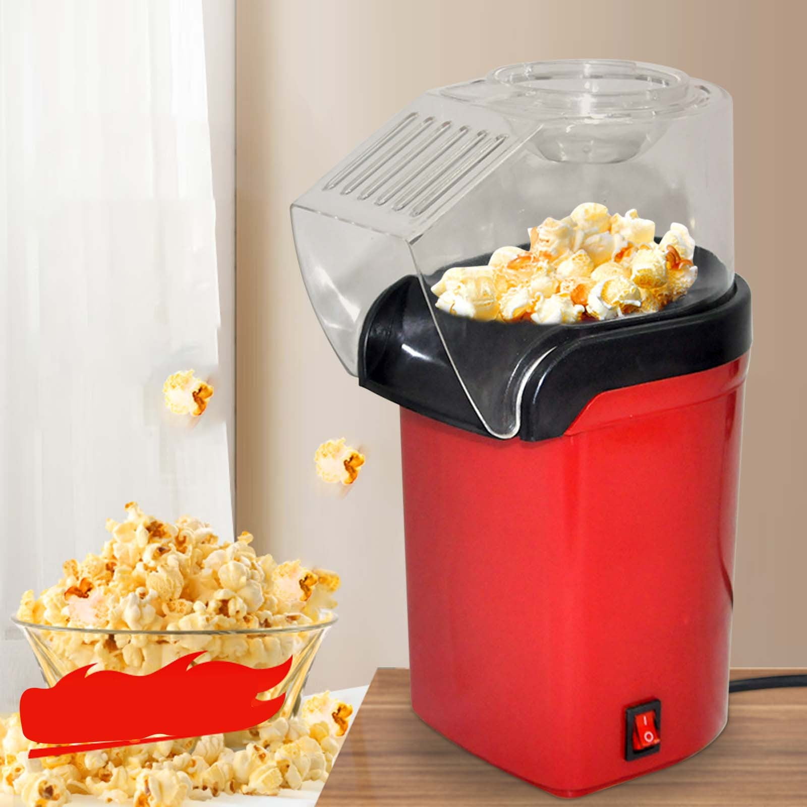 Automatic Popcorn Maker Machine for Home Use, Makes Fresh Snacks for ...