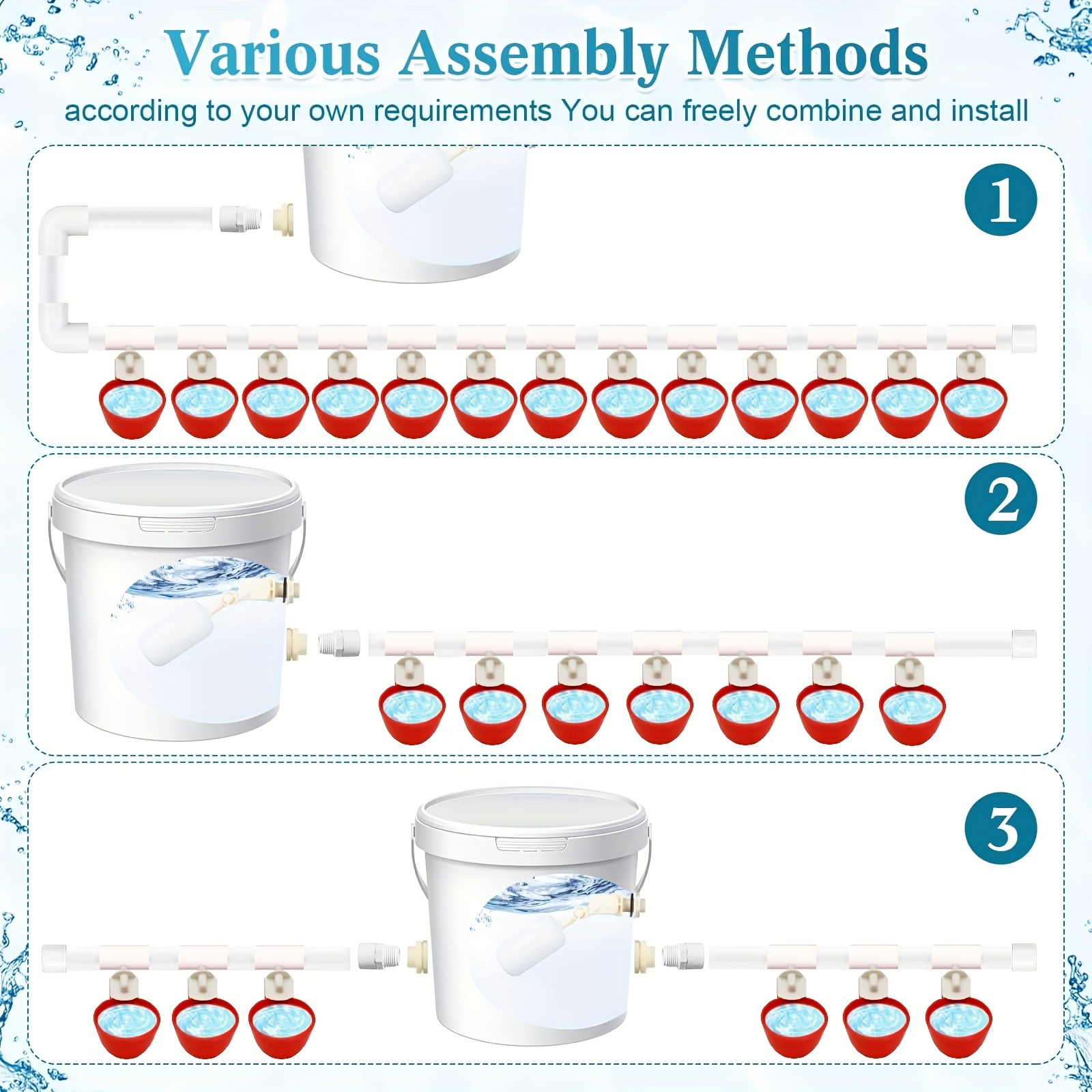 Automatic Poultry Waterer - Float Valve System - No Electricity - DIY ...