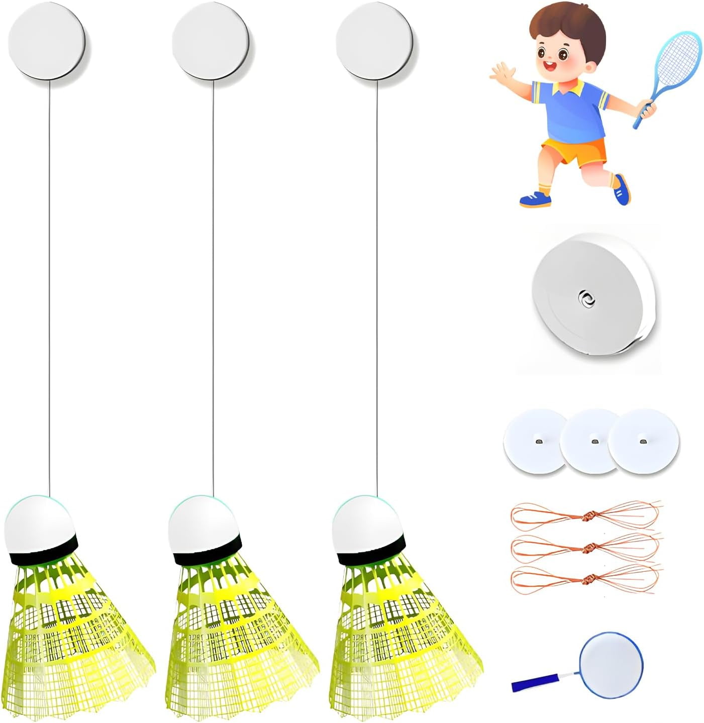 Automatic Rebound Badminton Trainer, Badminton Rebound Trainer ...