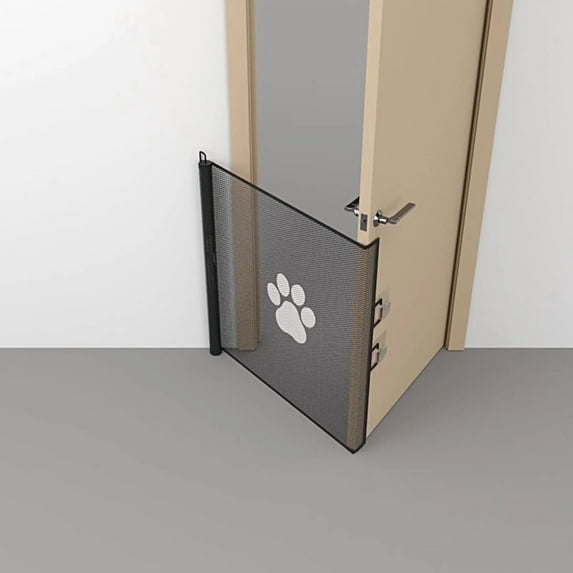 Automatic Rebound Door Barrier Cloth Pet Gate - Walmart.com