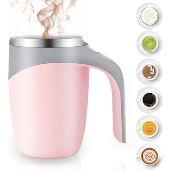 Automatic Rechargeable Self Stirring Mug - Electric High Speed Mixing ...