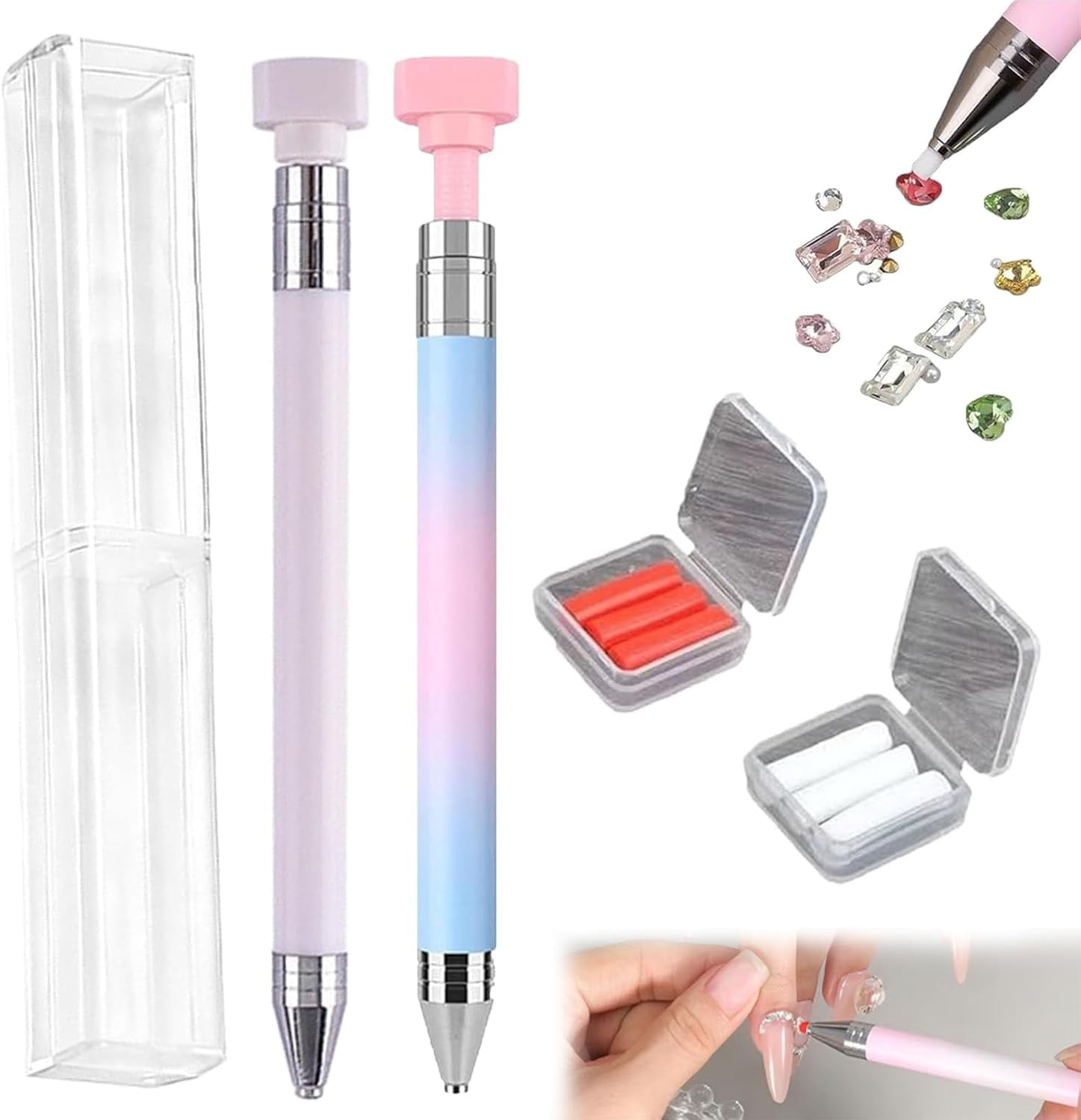 Automatic Refillable Wax Pen, 2026 New Upgrade Diamond Art Pens with ...