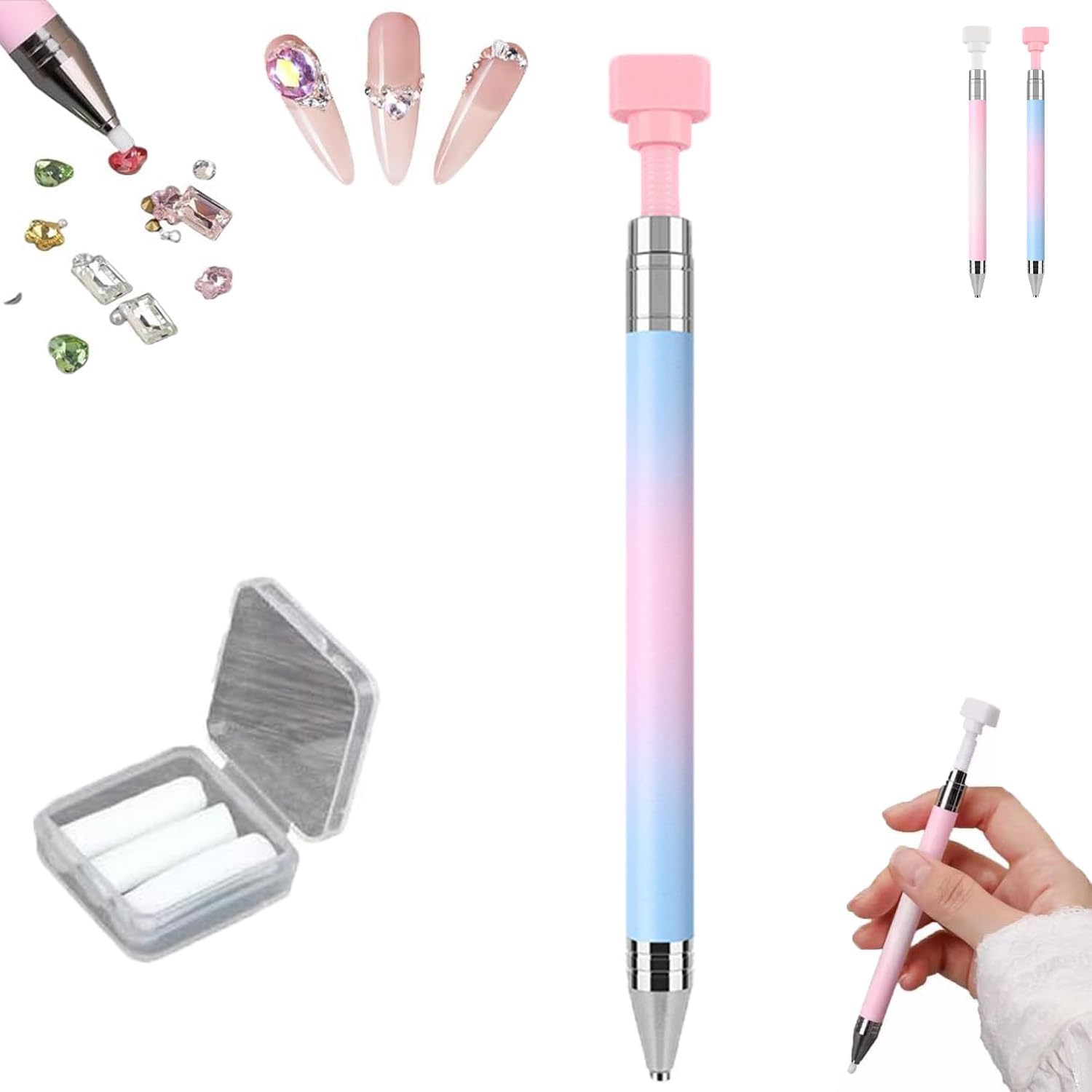 Automatic Refillable Wax Pen for Diamond Painting, Diamond Art Stylus ...