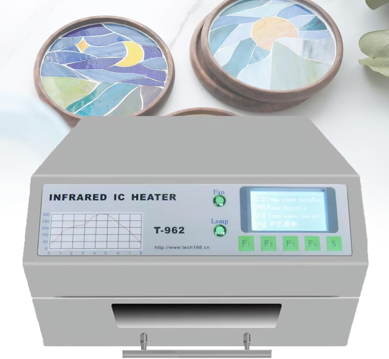 Automatic Reflow Soldering Machine, 8 Predefined Temperature-Parameter ...