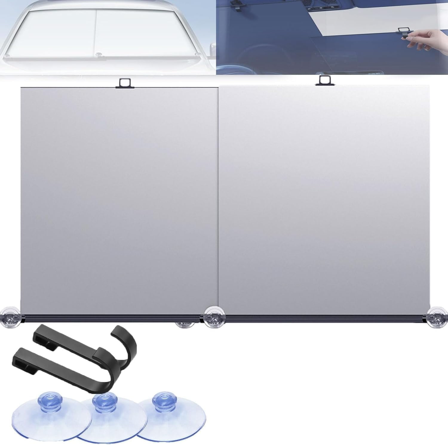 Automatic Retractable Car Sunshade,2024 New retractable car sun shade ...