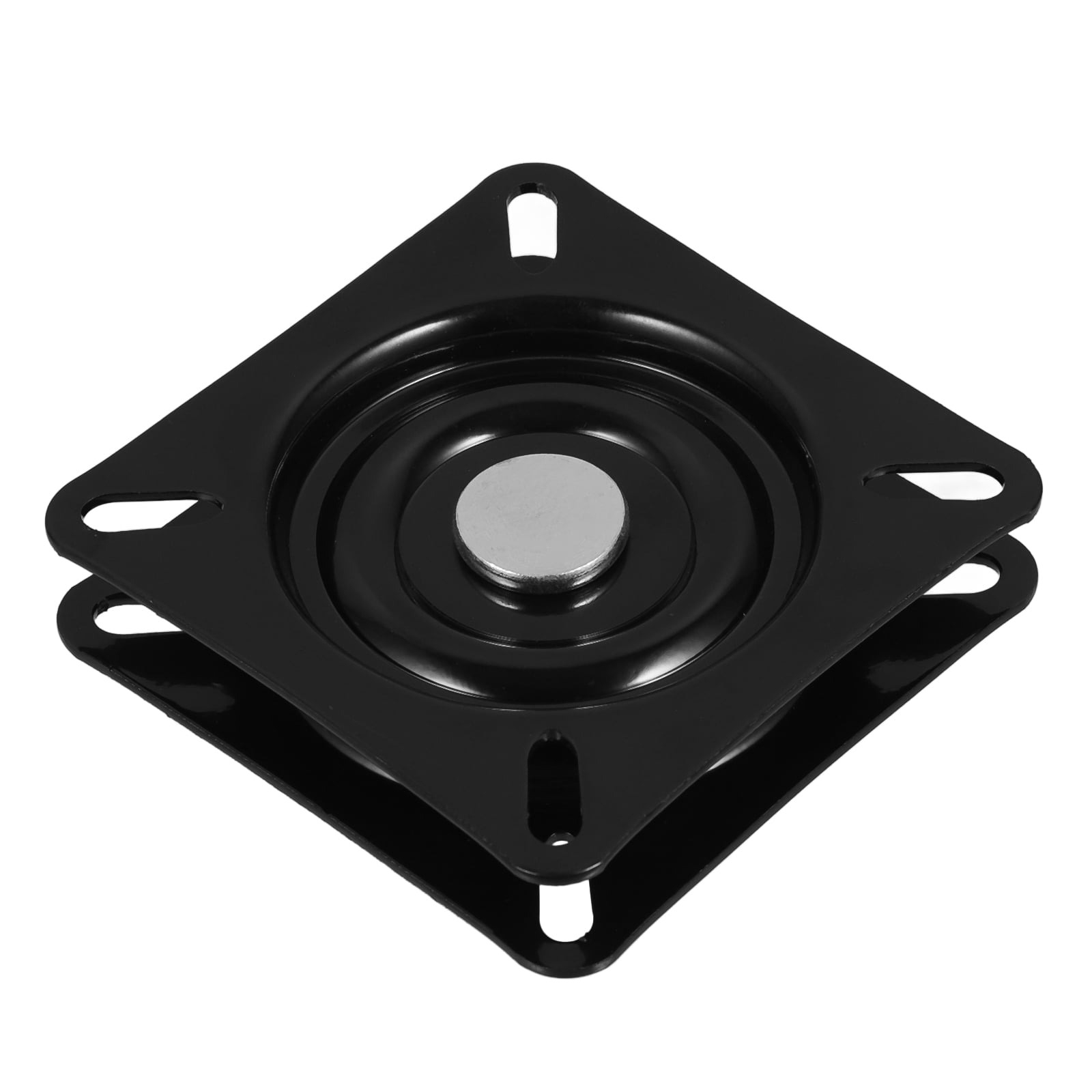Automatic Return Turntable Base Bar Stool Swivel Plate Black - Walmart.com
