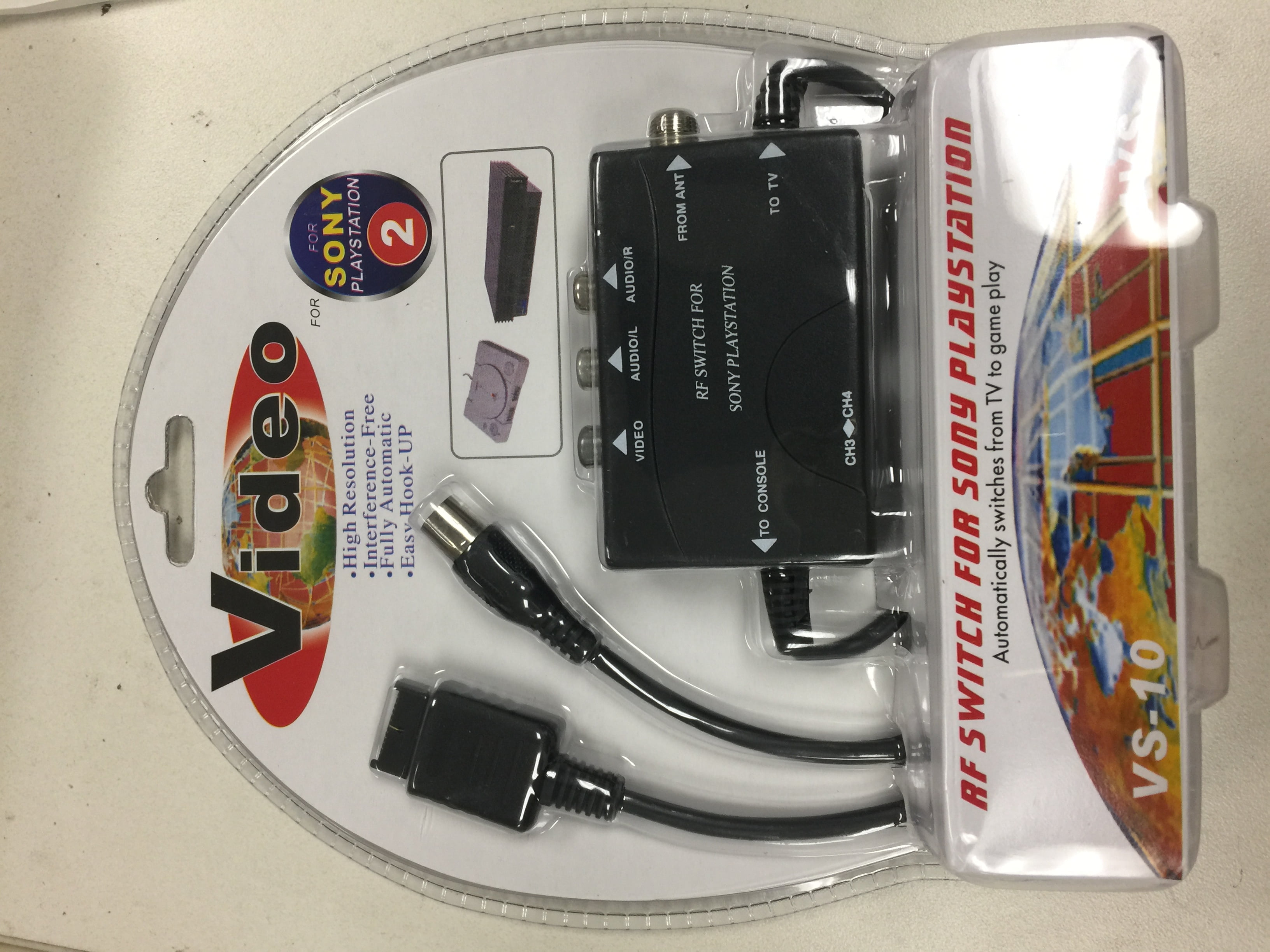 Automatic Rf Switch For SONY PlayStation 1 and 2 - Walmart.com