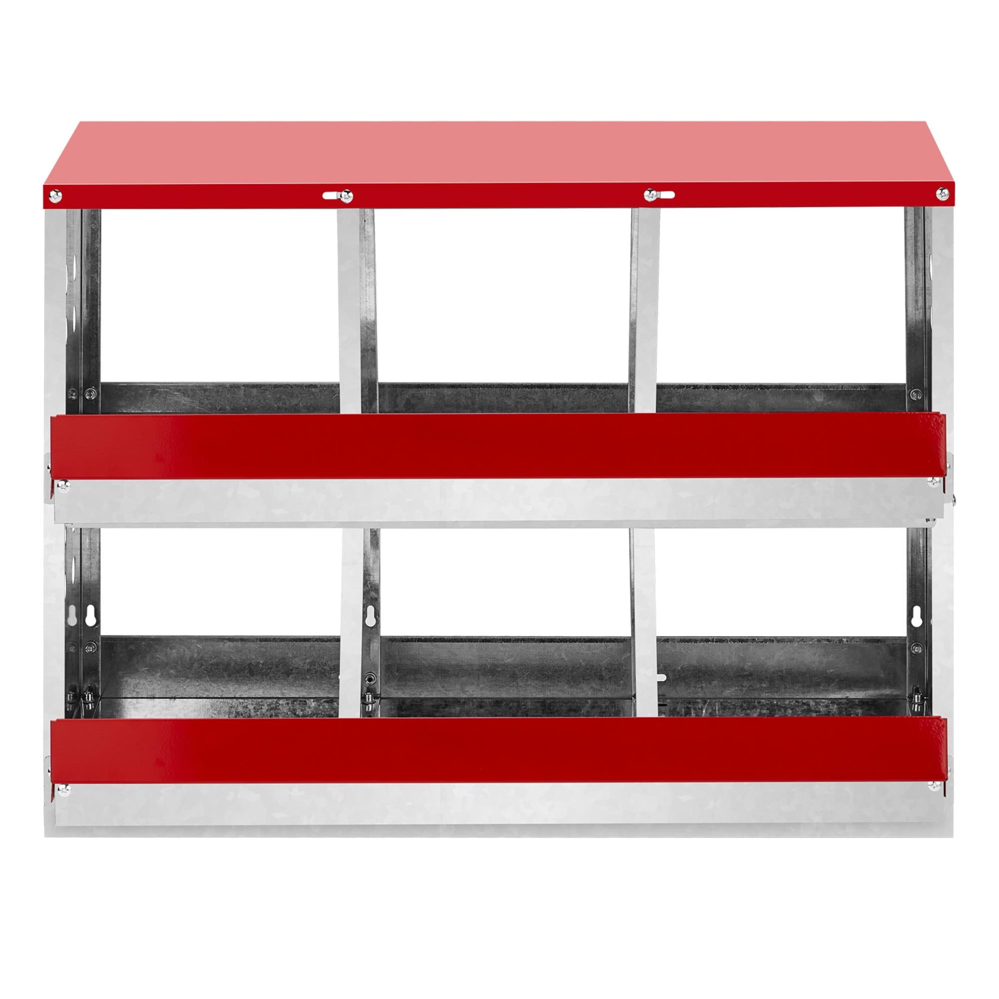 Automatic Roll Out Chicken Nesting Box 6 Compartments with Collection ...