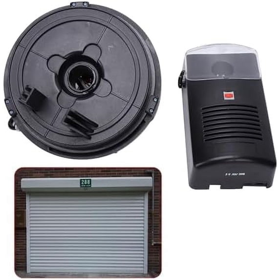 Automatic Roller Door Opener, Electric Roll Up Garage Door Opener 110V ...