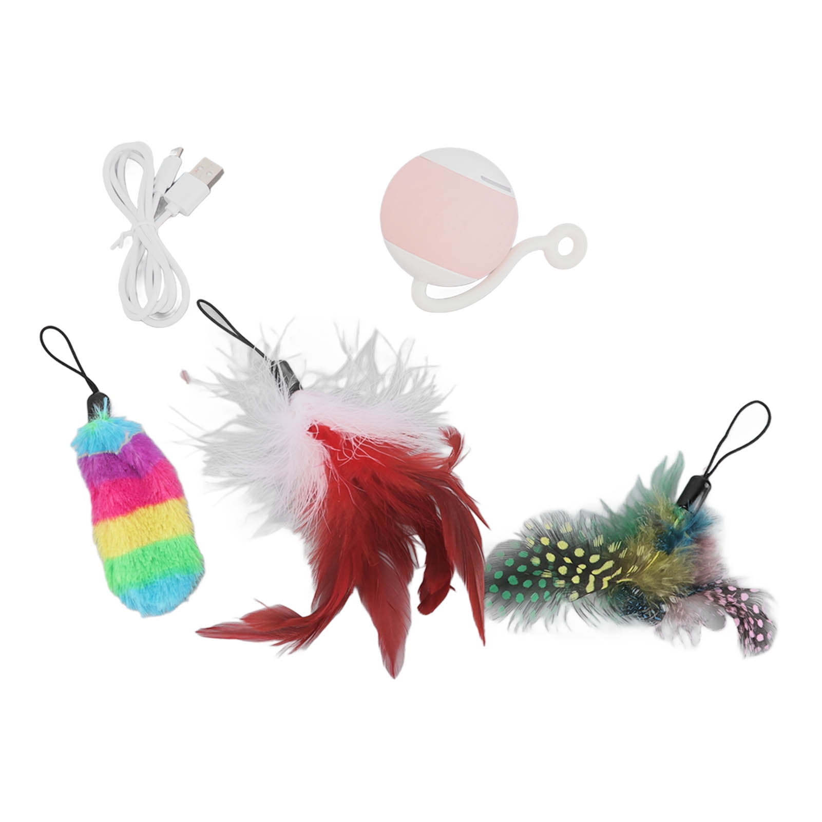 Automatic Rolling Ball 2 Speed Smart LED Light Emitting Electric ...