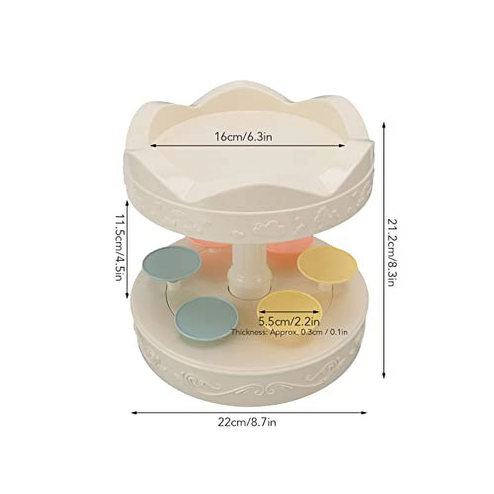 Automatic Rotating Dessert Machine, 6 Trays Double Layer Cupcake ...
