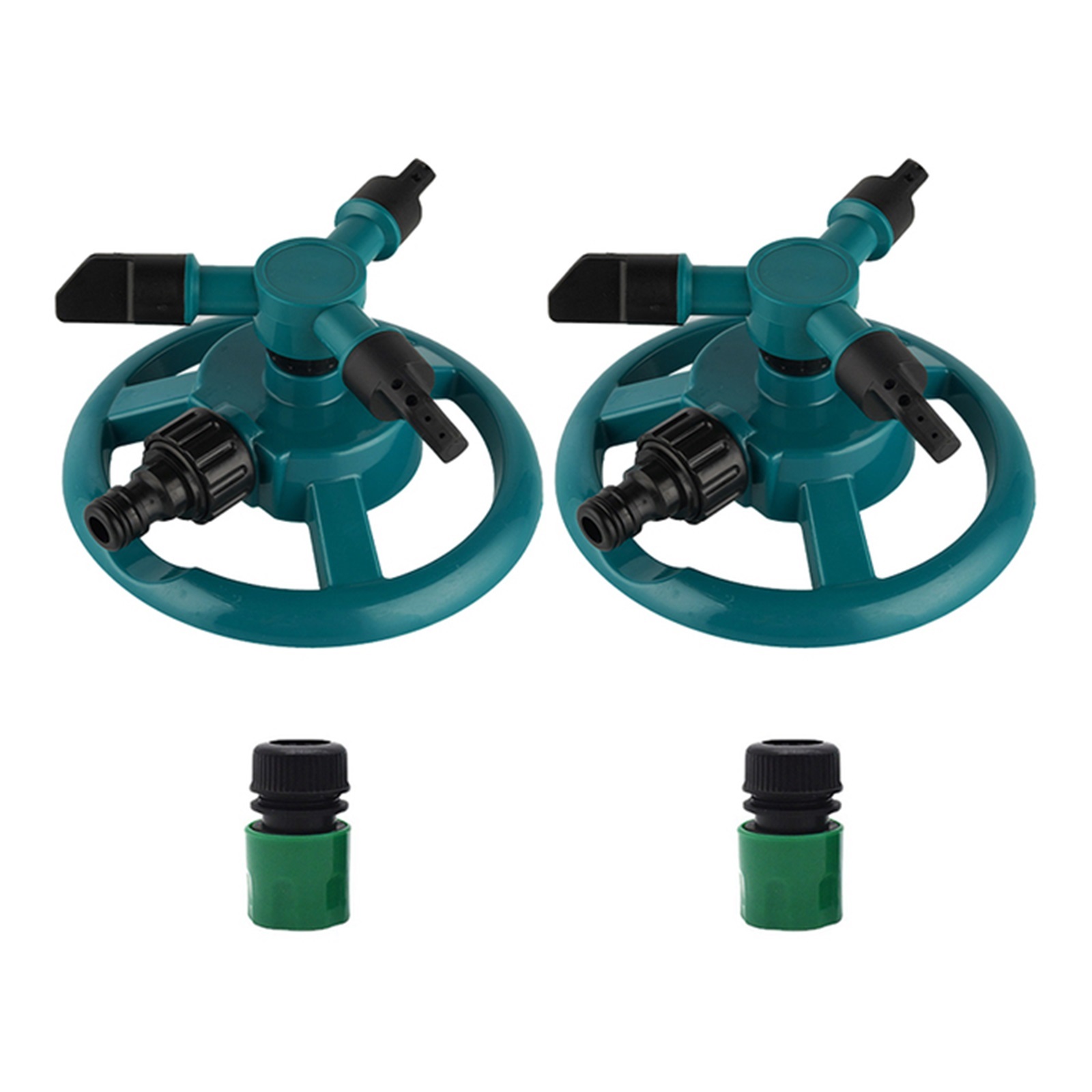 Automatic Rotating Garden Lawn Water Sprinklers System Quick Coupling ...